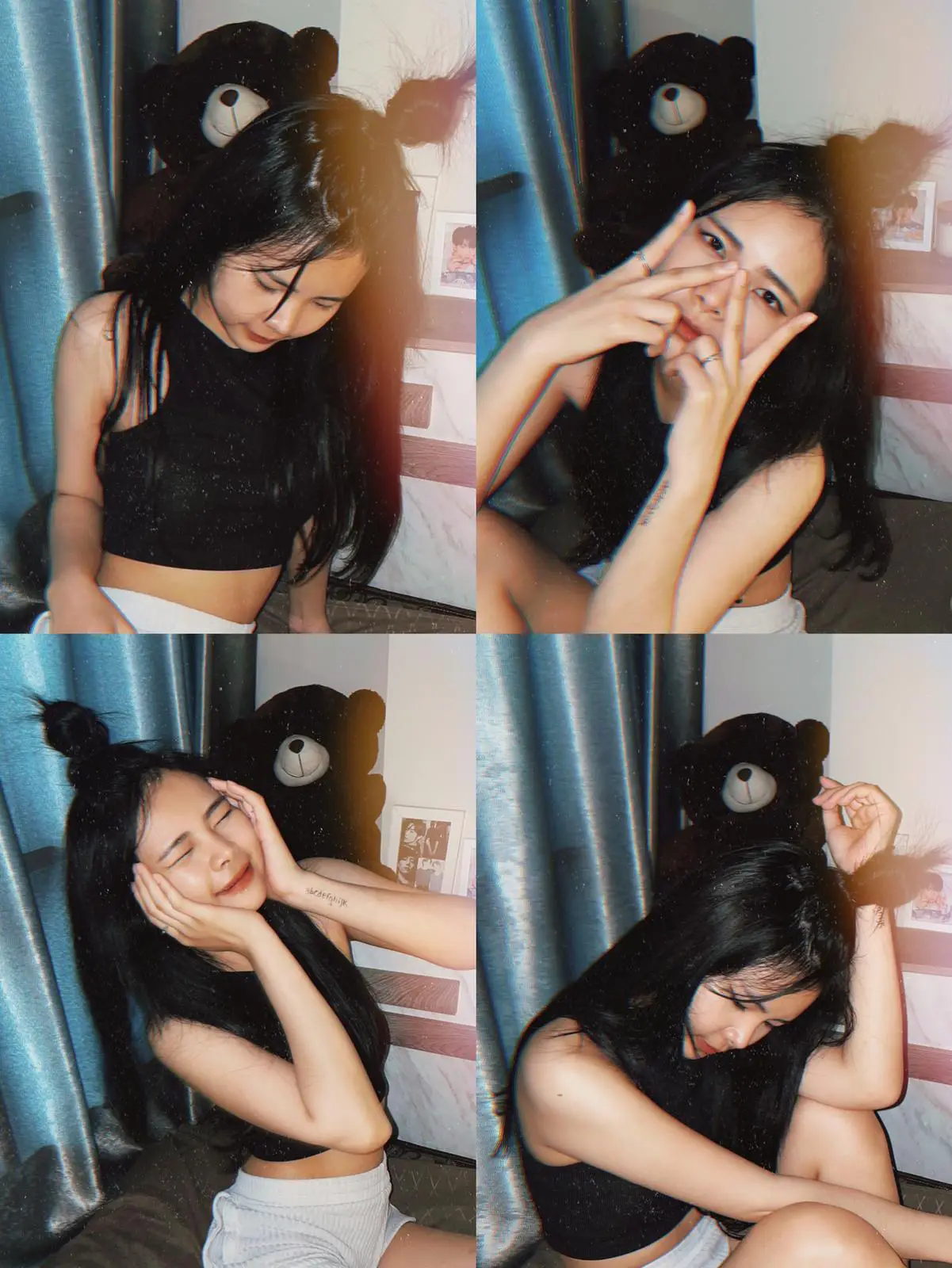 How to pose! แจกท่าโพสสุดชิค ถ่ายที่บ้านก็ปังได้ 📸 😻 | แกลเลอรีที่โพสต์โดย knan.apsr | Lemon8