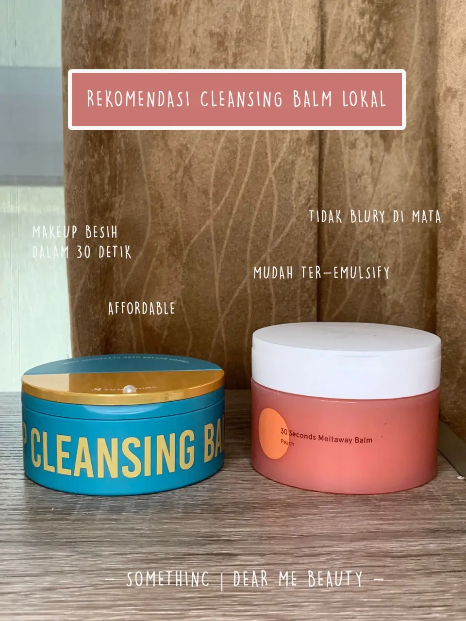 CLEANSING BALM LOKAL HARGA TERJANGKAU KUALITAS 5⭐️ | Galeri diposting ...