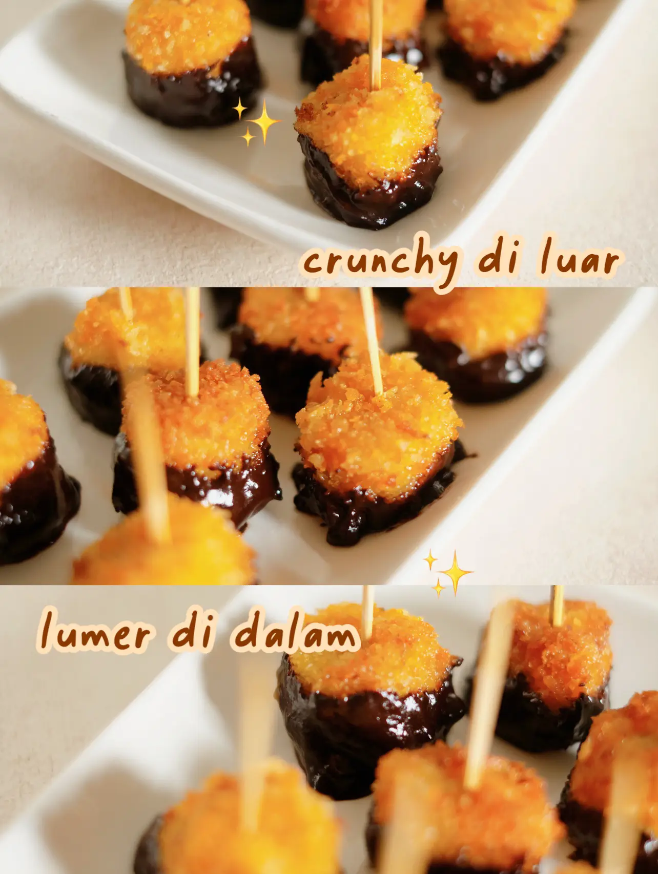 RESEP PISANG CRISPY CRUNCHY DAN LUMERRR!! 🍌🍫 | Galeri diposting oleh ...