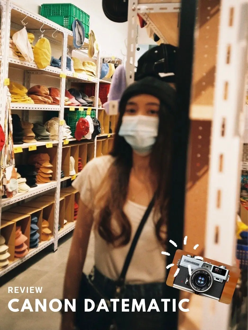 Review กล้องฟิล์ม Canon Datematic📸🎞 | แกลเลอรีที่โพสต์โดย numpet | Lemon8