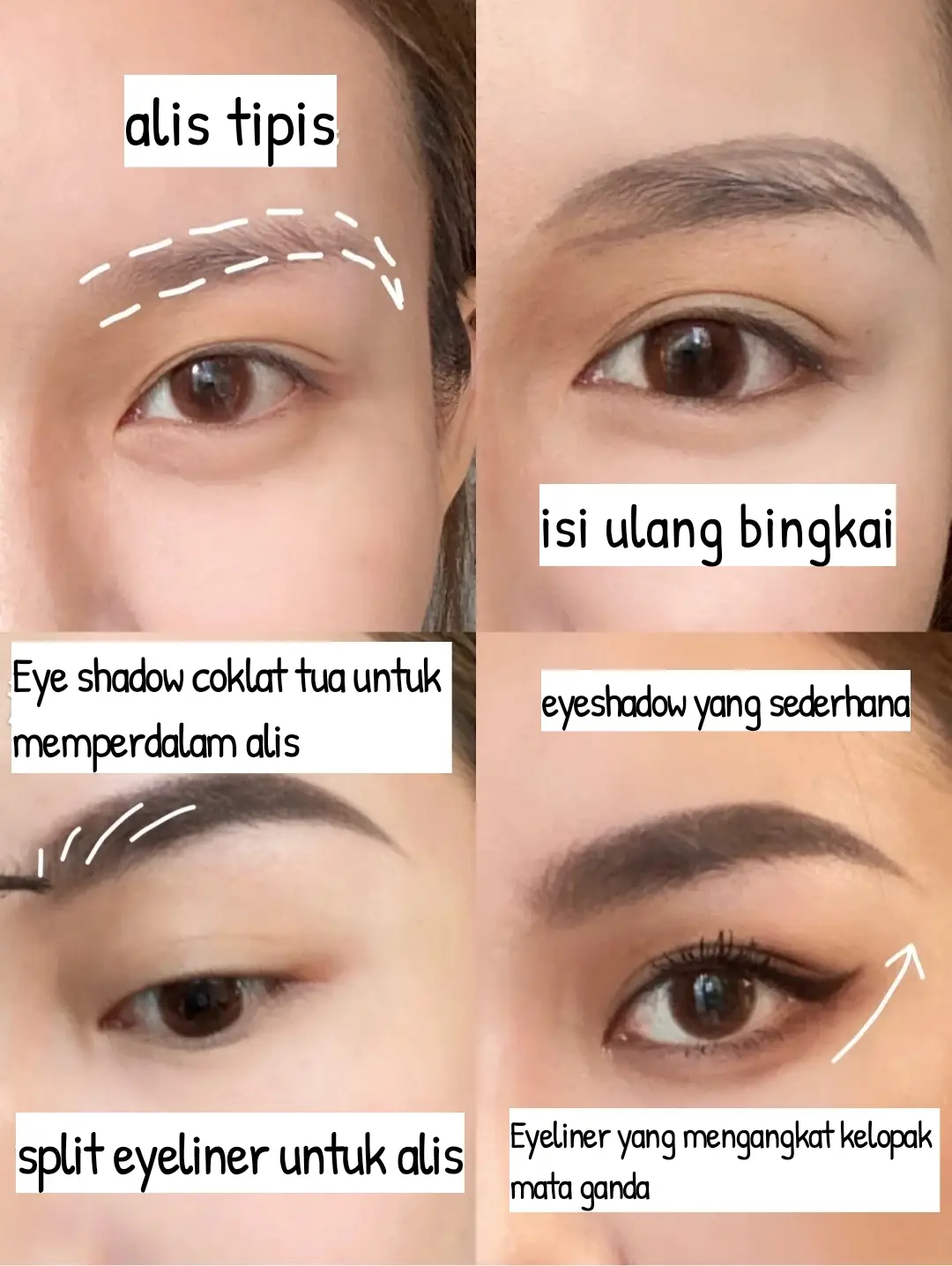 Tutorial make-up ala selebriti Eropa dan Amerika | Galeri diposting ...