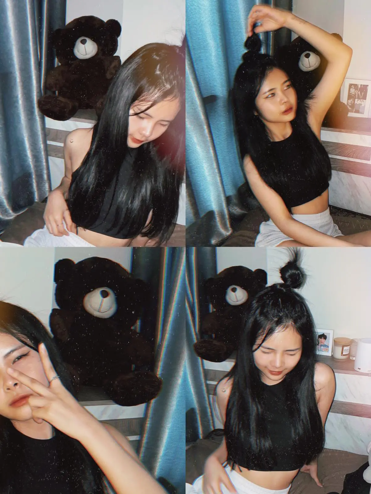 How to pose! แจกท่าโพสสุดชิค ถ่ายที่บ้านก็ปังได้ 📸 😻 | แกลเลอรีที่โพสต์โดย knan.apsr | Lemon8