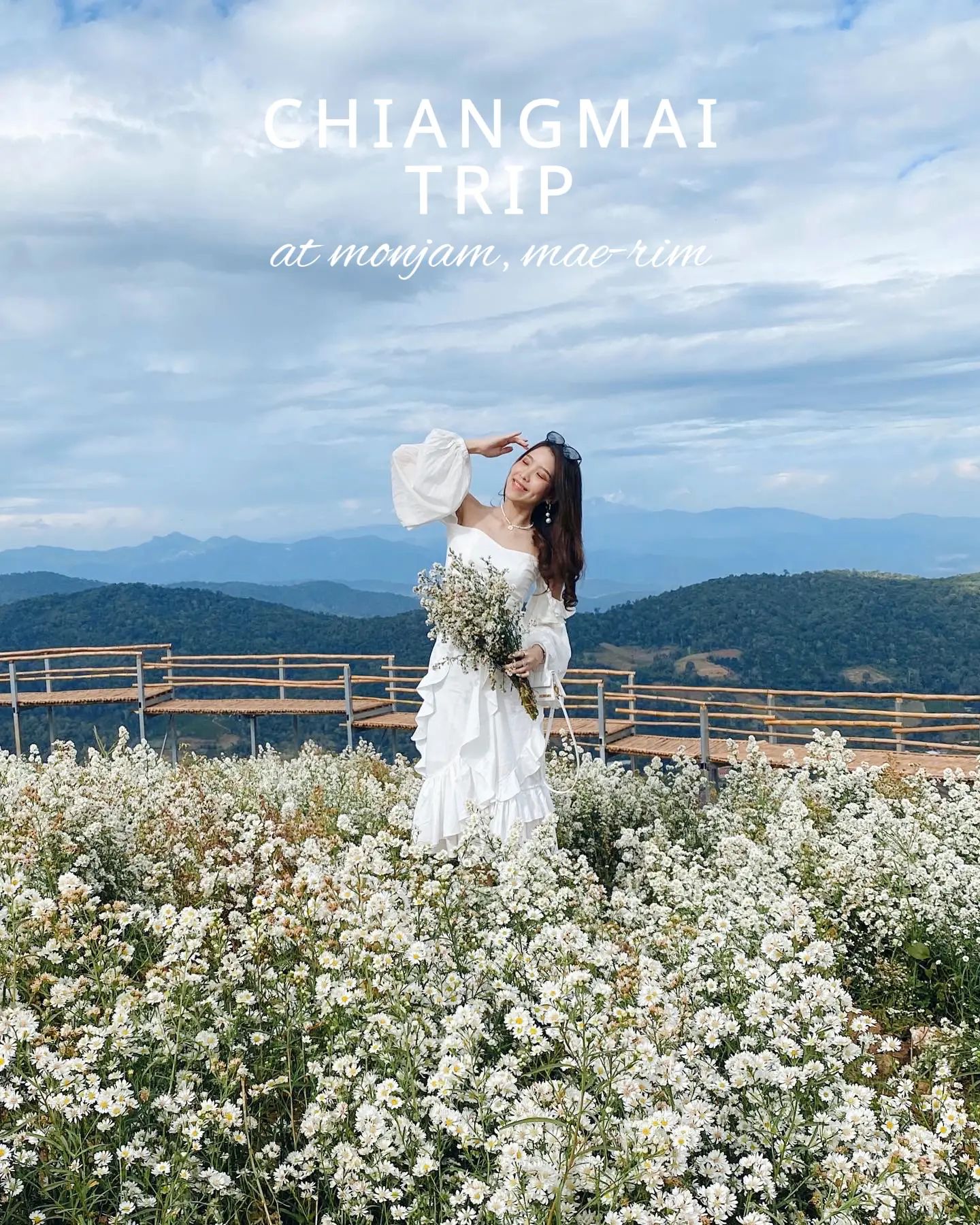 CNX trip at yingyong flower garden 🌷🤍 | แกลเลอรีที่โพสต์โดย Janniejann ...