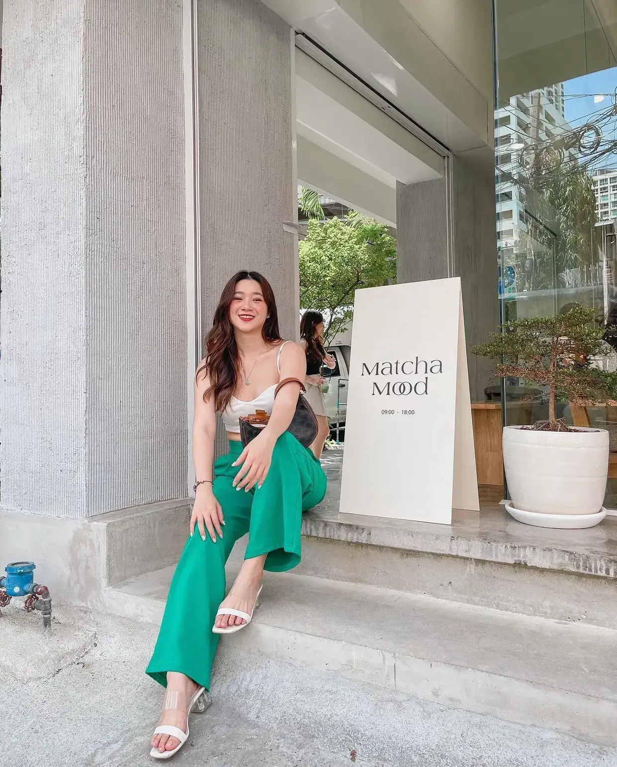 Matchamood🍵 คาเฟ่ของ matcha lover💚 | แกลเลอรีที่โพสต์โดย Benjarat St | Lemon8