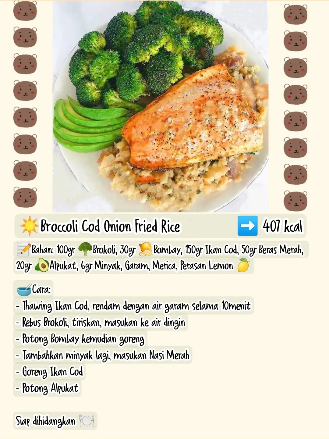 🍽️ 6 Menu Diet, Rendah Kalori, Tinggi Protein | Galeri diposting oleh ...