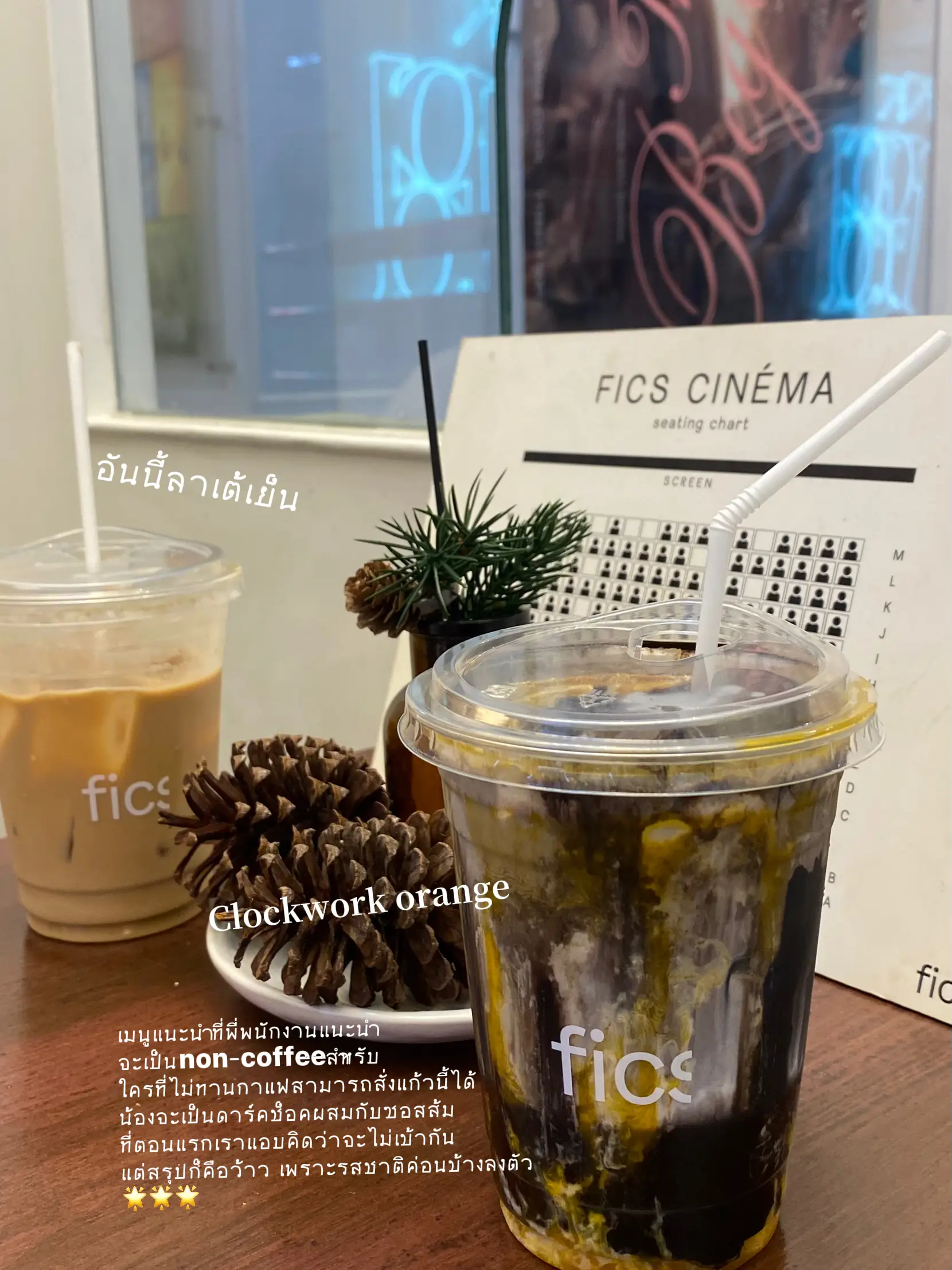 FICS คาเฟ่สายอาร์ต ใครที่ชอบแนวเท่ๆคูลๆร้านนี้ไม่ควรพลาด☕️🗄 | แกลเลอรีที่โพสต์โดย iceise | Lemon8