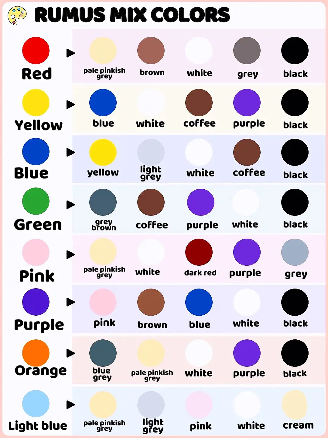 basic mix & match colors knowledge! Must know!! | Galeri diposting oleh ...