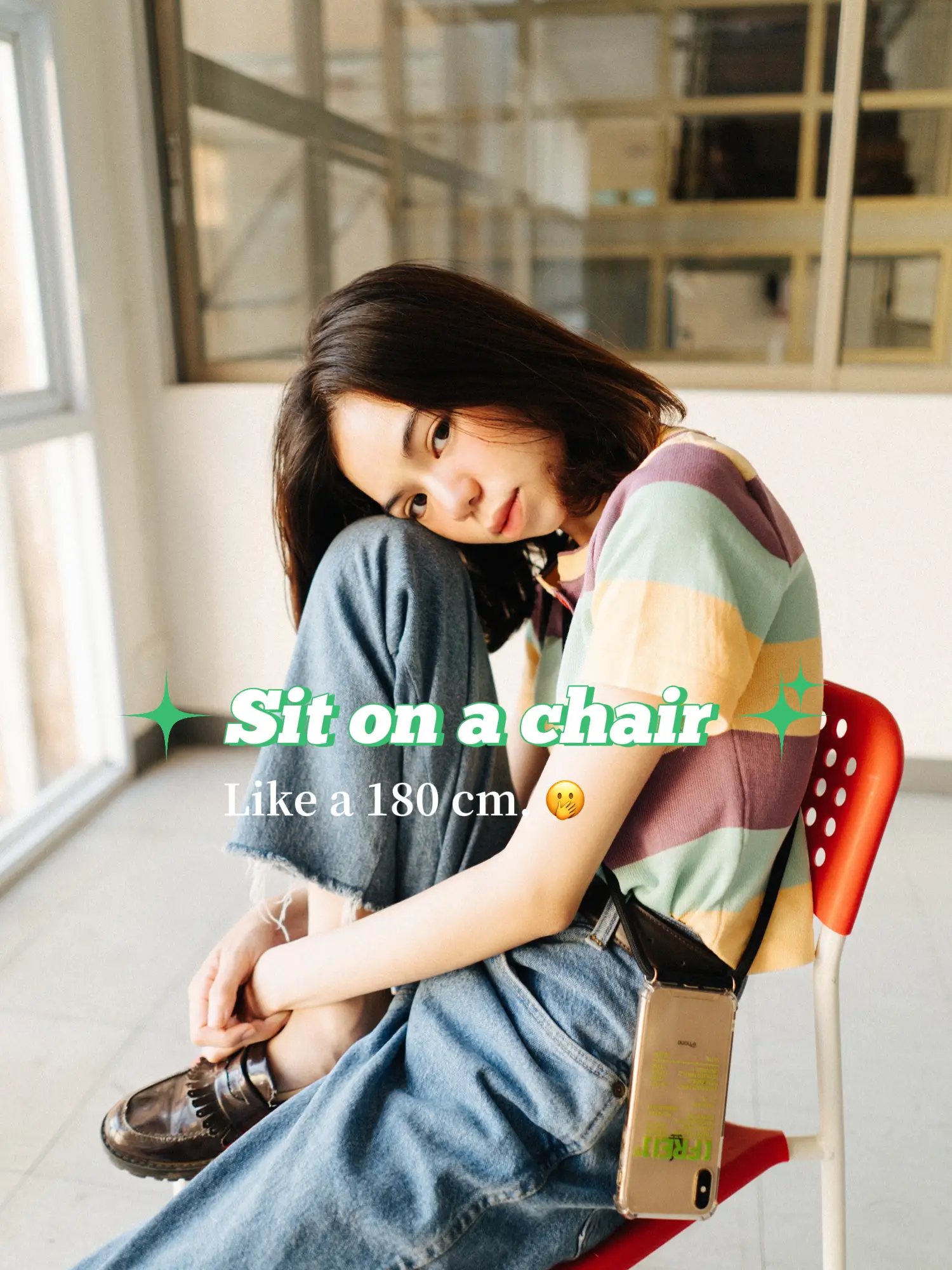 😨สูง 153 cm. 😓โพสท่ายังไงดีนะ 🤭 | แกลเลอรีที่โพสต์โดย พราวภัค | Lemon8