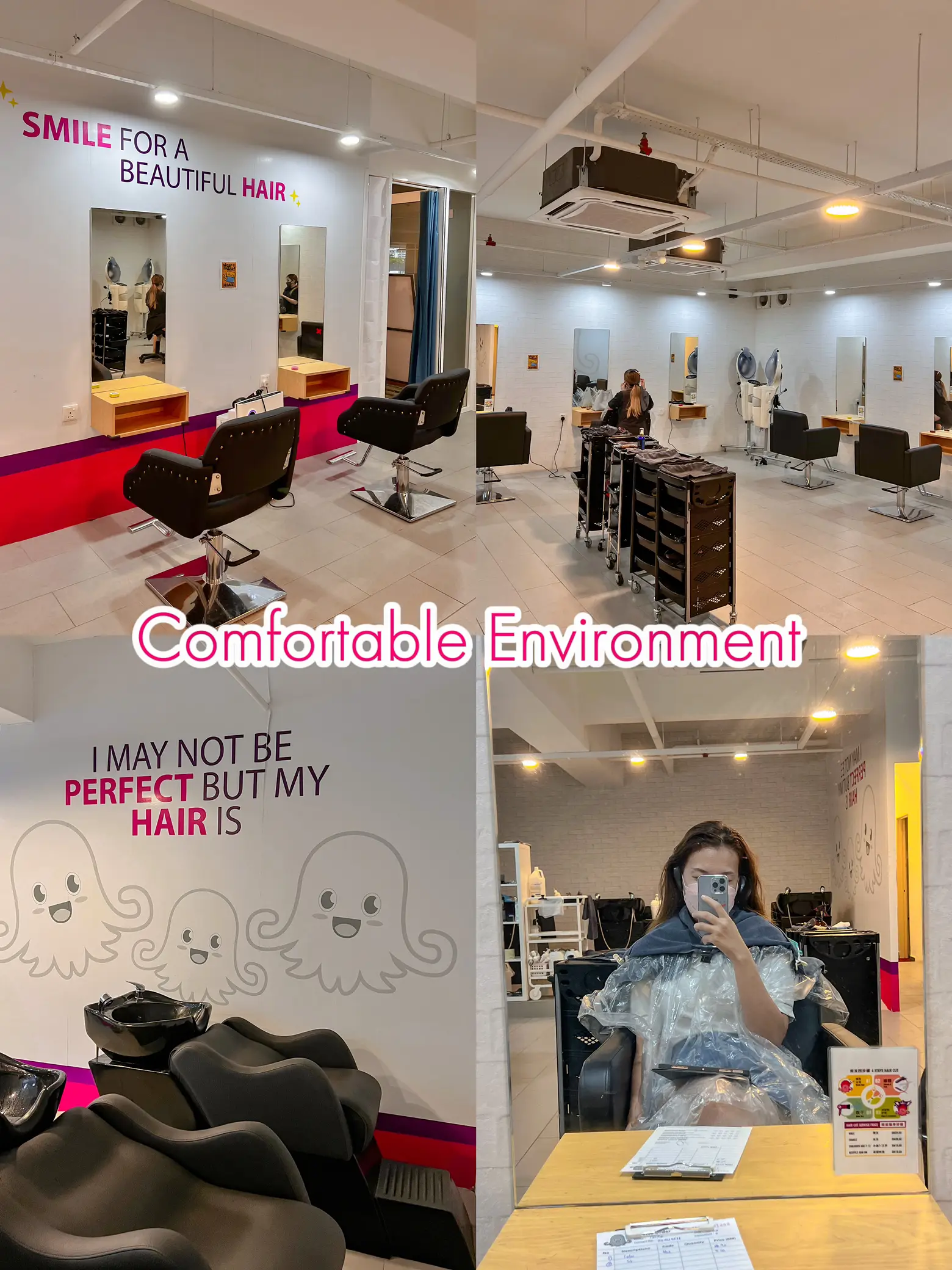 One Hair Design Center Price List - Carian Lemon8