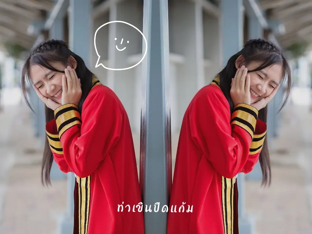 ท่าโพสต์ ชุดครุย "ฉบับโลกสดใส" | แกลเลอรีที่โพสต์โดย Something_like | Lemon8