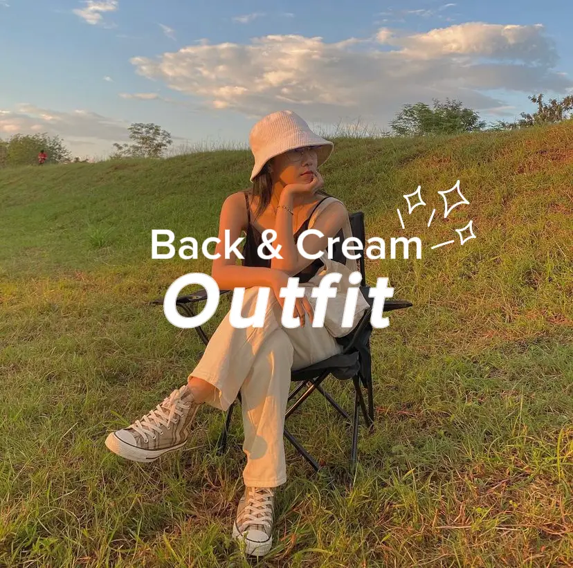 Back & Cream | Outfit inspo 🖤 | แกลเลอรีที่โพสต์โดย 𝑻𝒂𝒚𝒘𝒆𝒆 യ * 🫐 | Lemon8