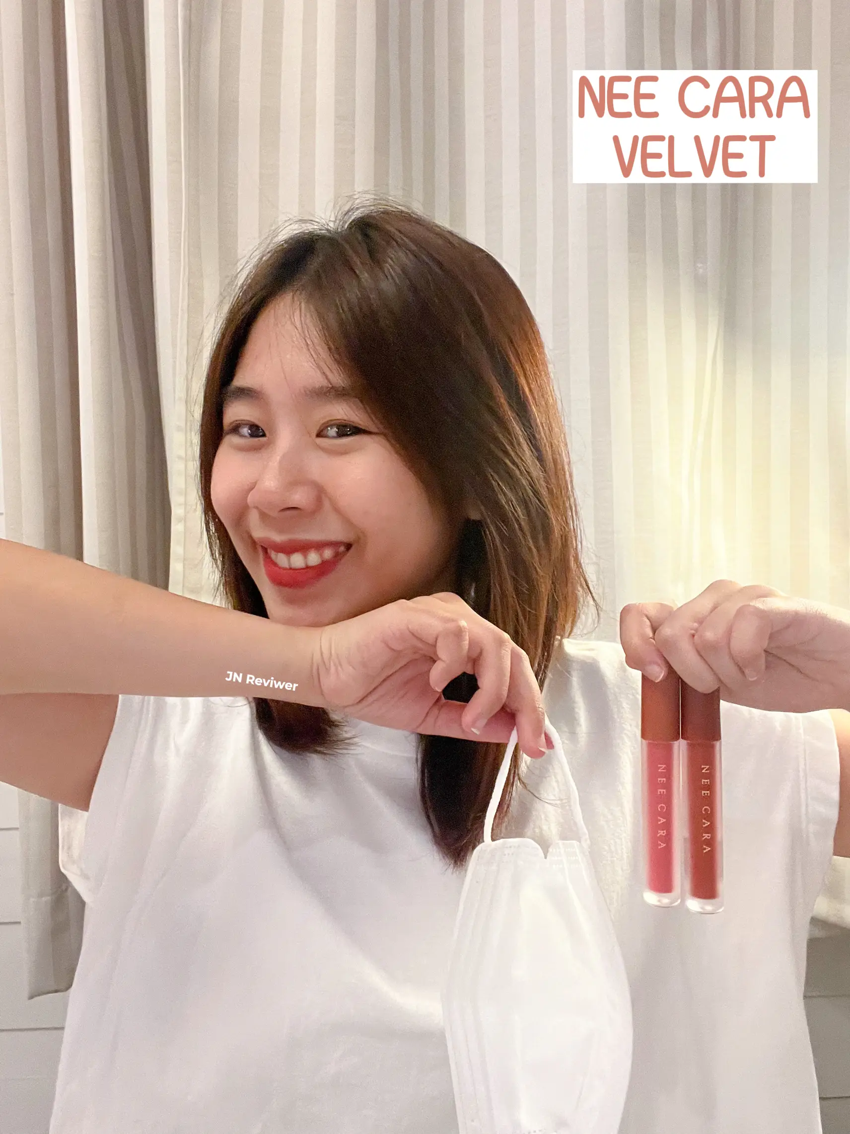 รีวิวลิป “NEE CARA” ทาแล้วไม่โป๊ะ ไม่มีติดแมส | แกลเลอรีที่โพสต์โดย ...