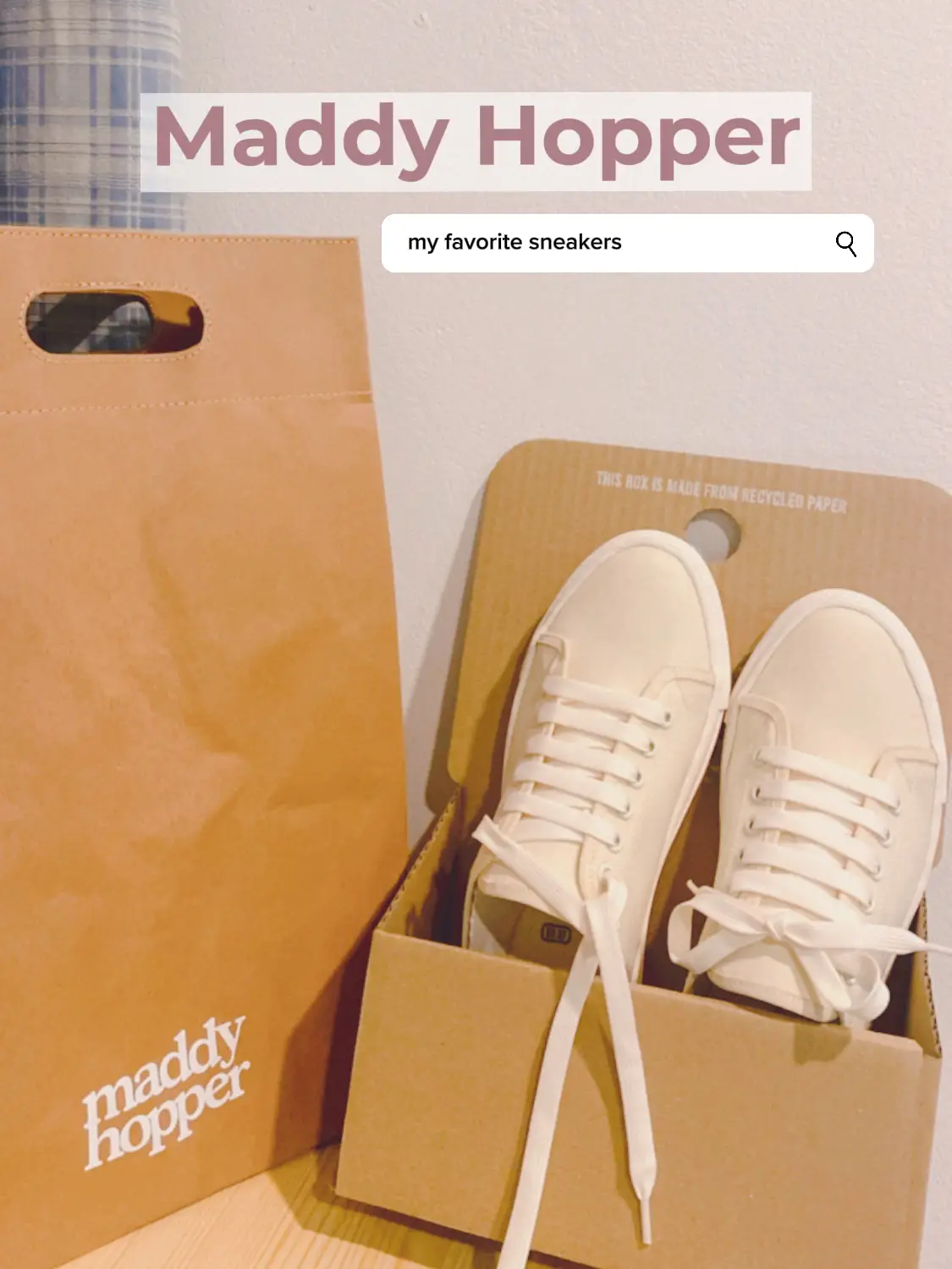 รีวิวรองเท้าผ้าใบรักษ์โลก 🌍 - Maddy Hopper | แกลเลอรีที่โพสต์โดย ...