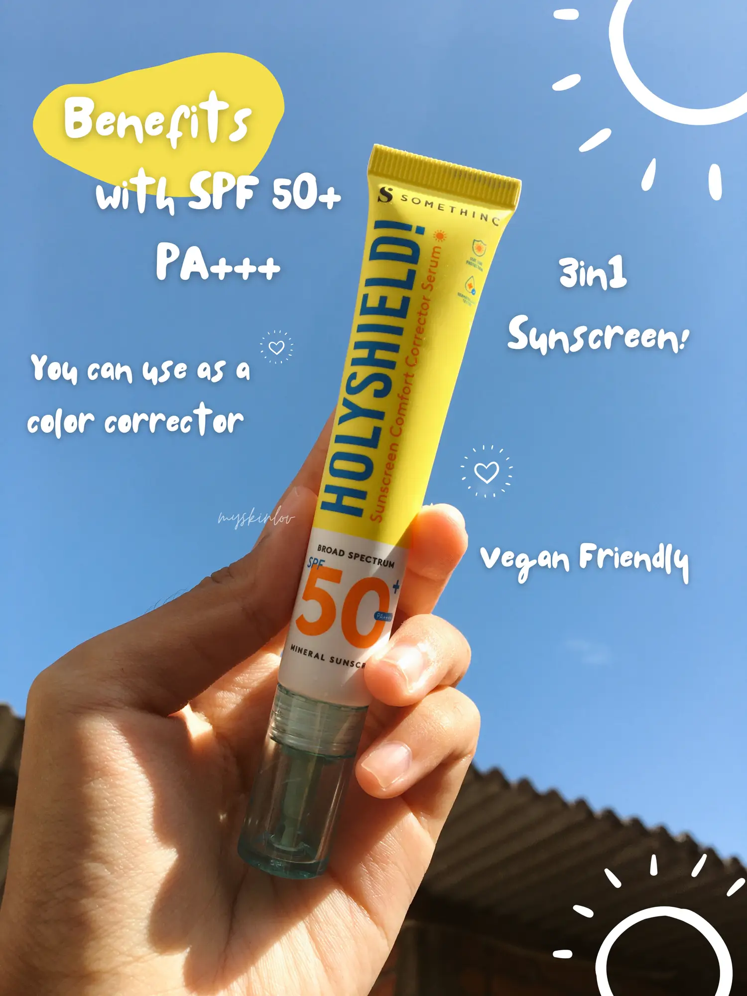 ☀️ Sunscreen 3in1 with Color Corrector and Serum! | Galeri diposting ...