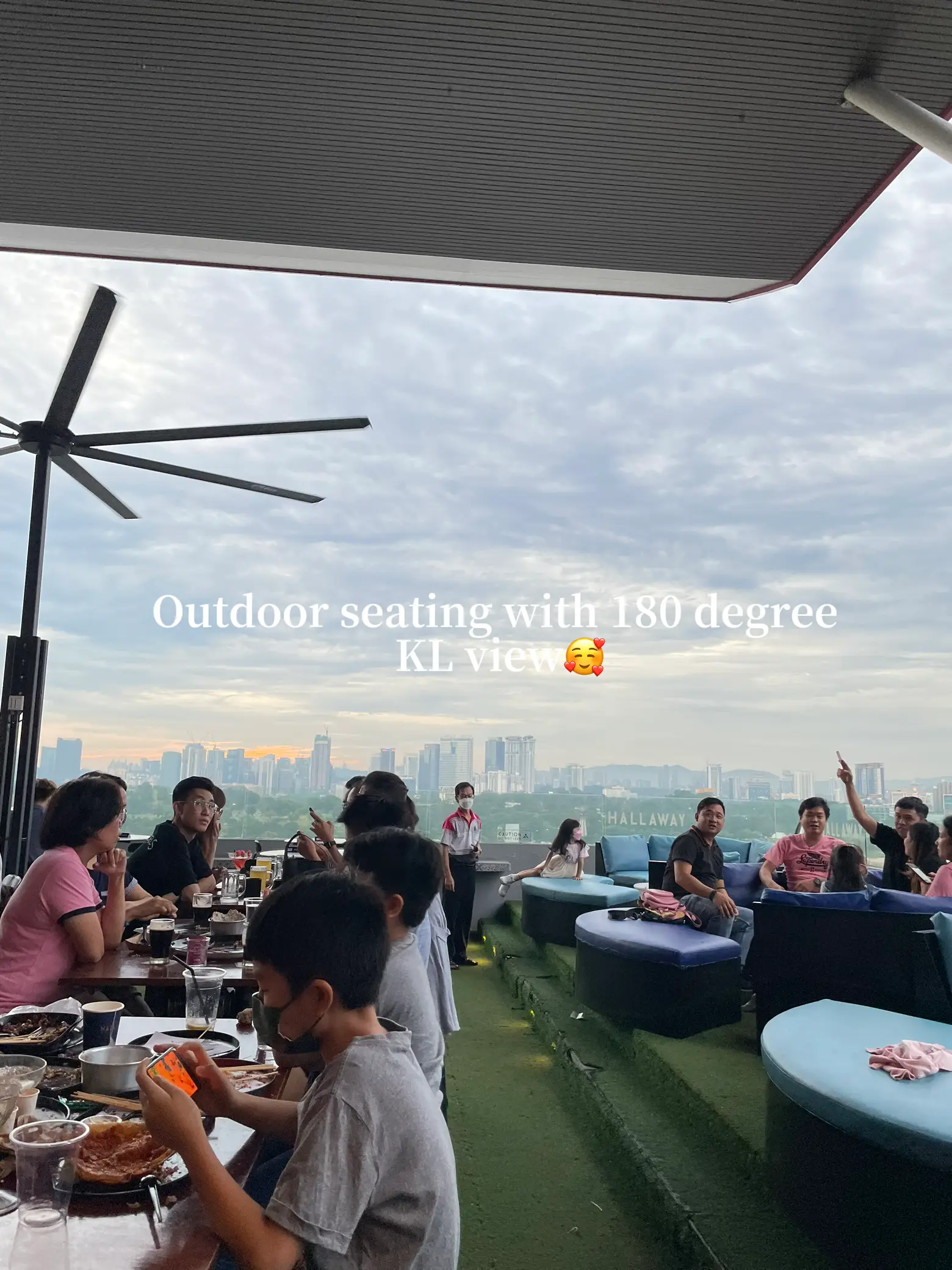 Hallaway KL - rooftop dining experience ️ | Gallery posted by Michelle Lang | Lemon8