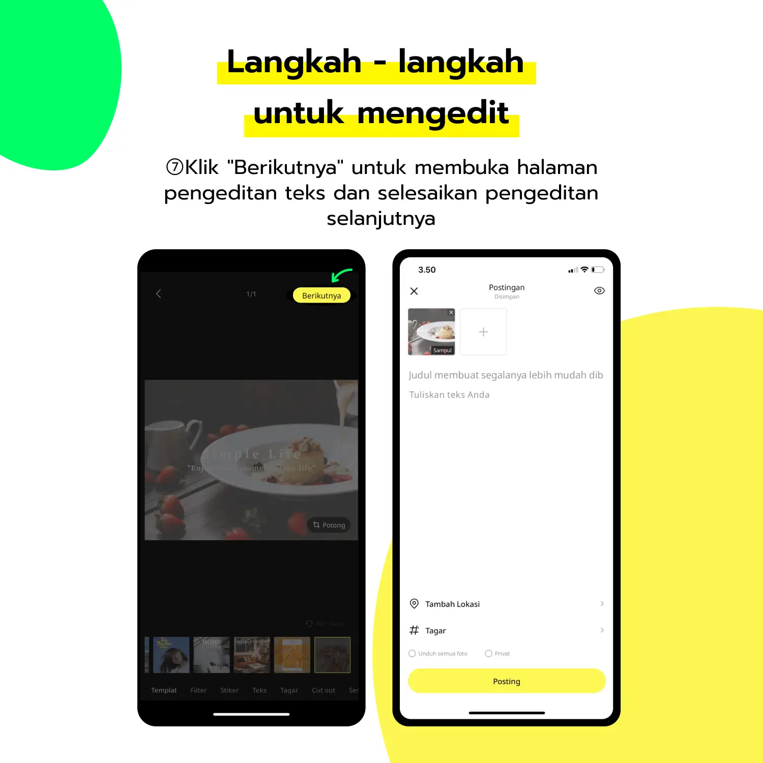 Dapatkan template yang bagus dengan satu klik‼️ | Galeri diposting oleh ...