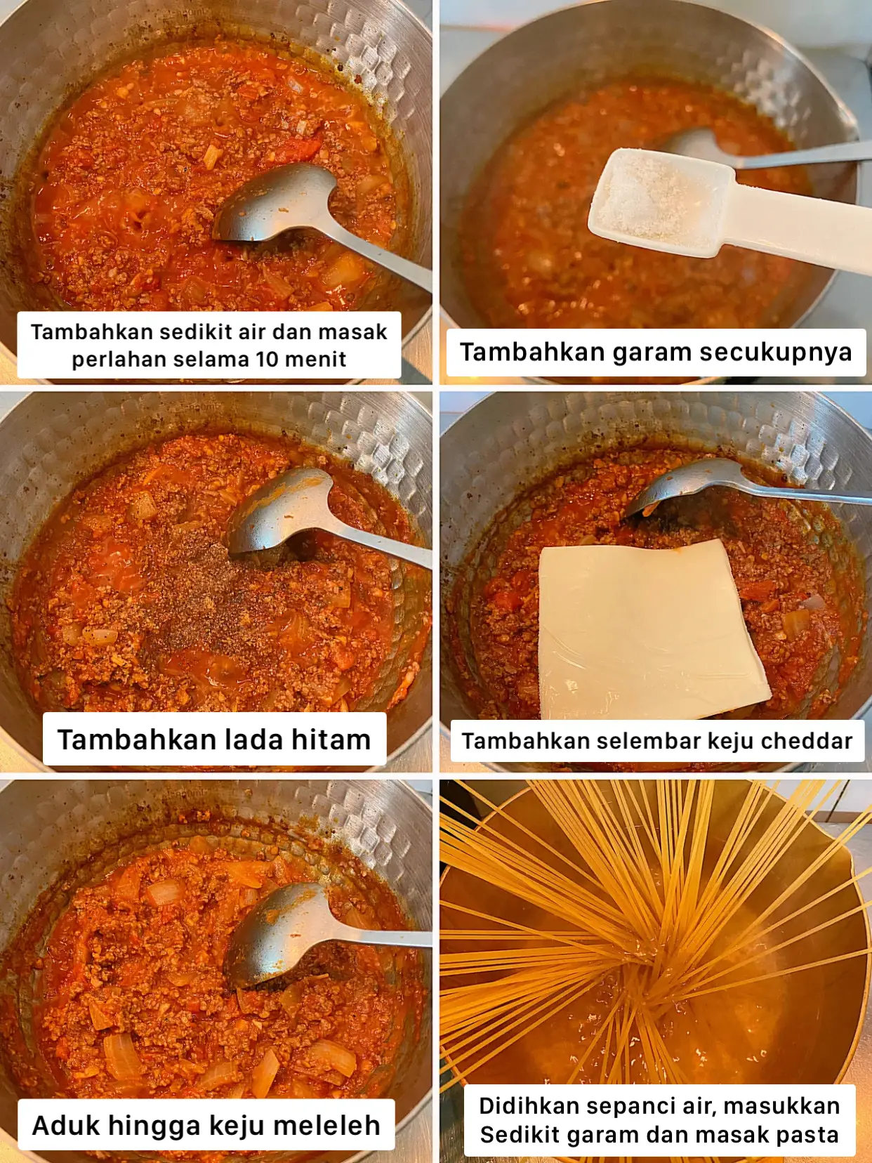 Baked Pasta With Meat Sauce 🍝 Sangat Mudah & Enak😋 | แกลเลอรีที่โพสต์ ...