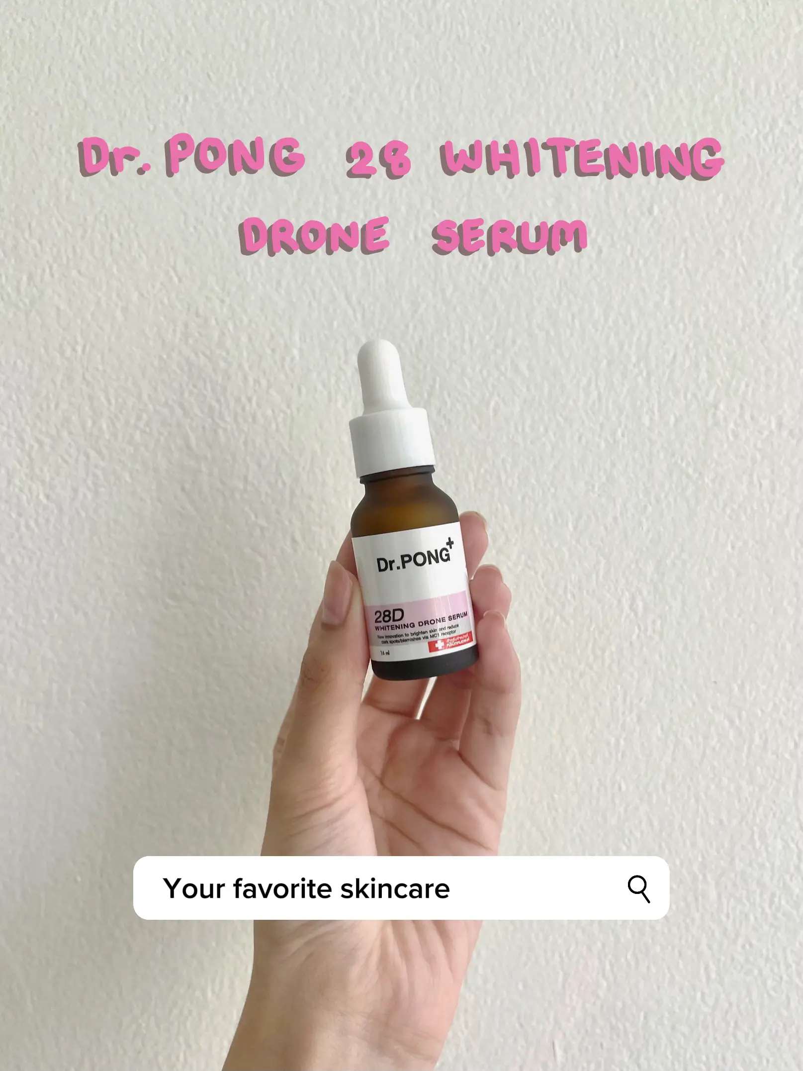 Dr.PONG 28 WHITENING DRONE SERUM | Gallery posted by Nutfirstt | Lemon8