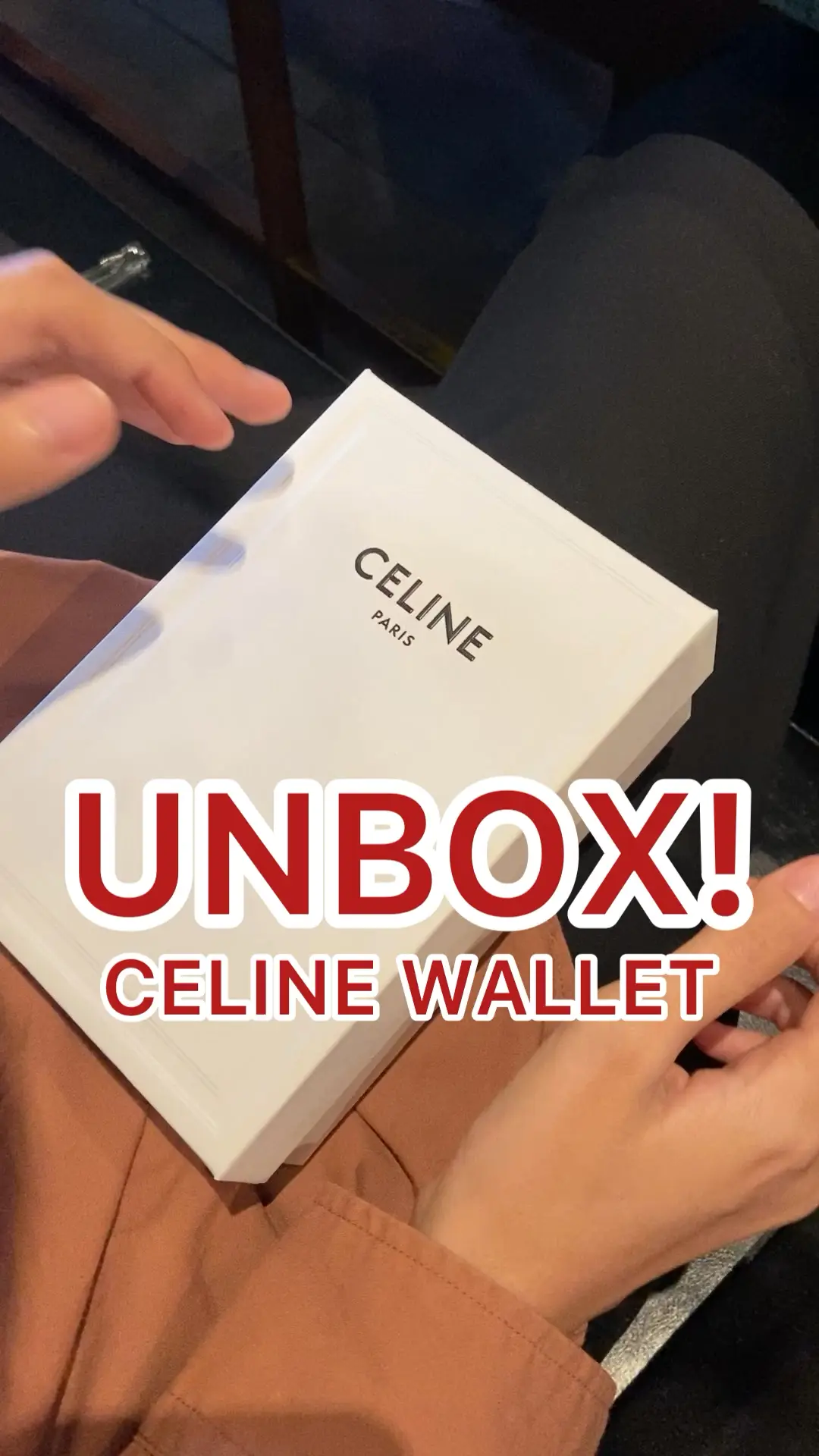 Unbox celine wallet 🥺 | วิดีโอที่เผยแพร่โดย satgotcheetah | Lemon8