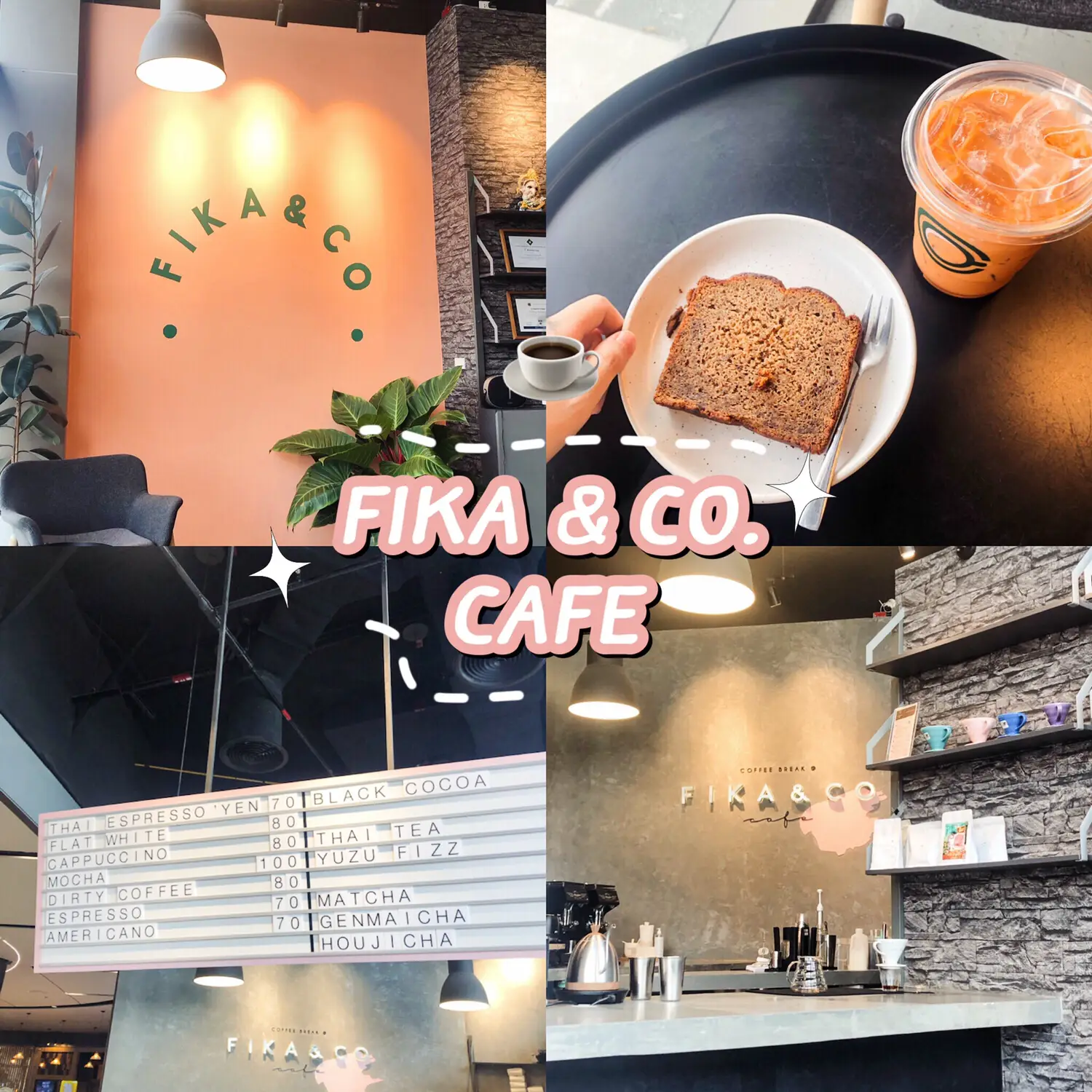 Fika & Co. Cafe / Singha Complex ☕️ | แกลเลอรีที่โพสต์โดย Poppytnp | Lemon8