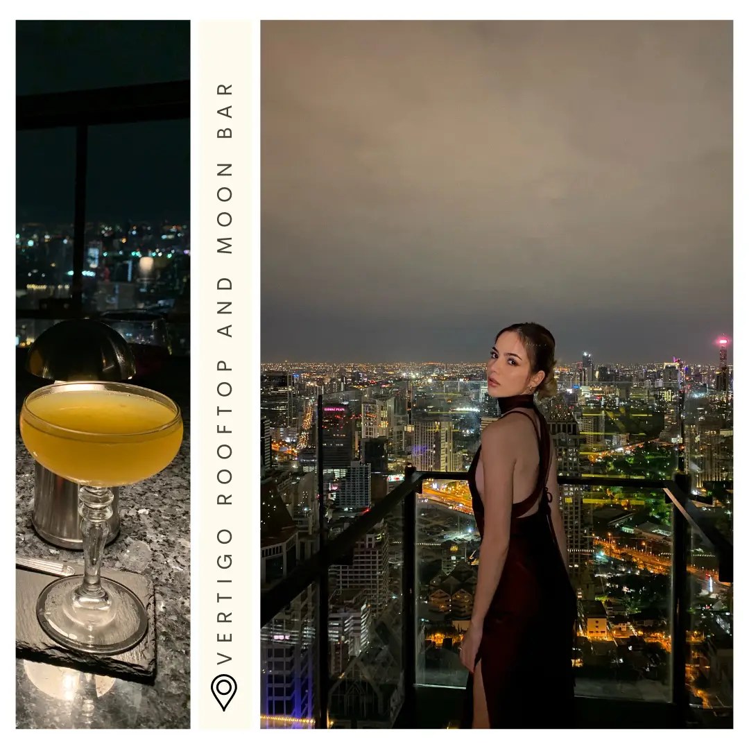 นั่งชิล Rooftop ใจกลางเมือง Vertigo and Moon Bar🍹 | แกลเลอรีที่โพสต์โดย ...