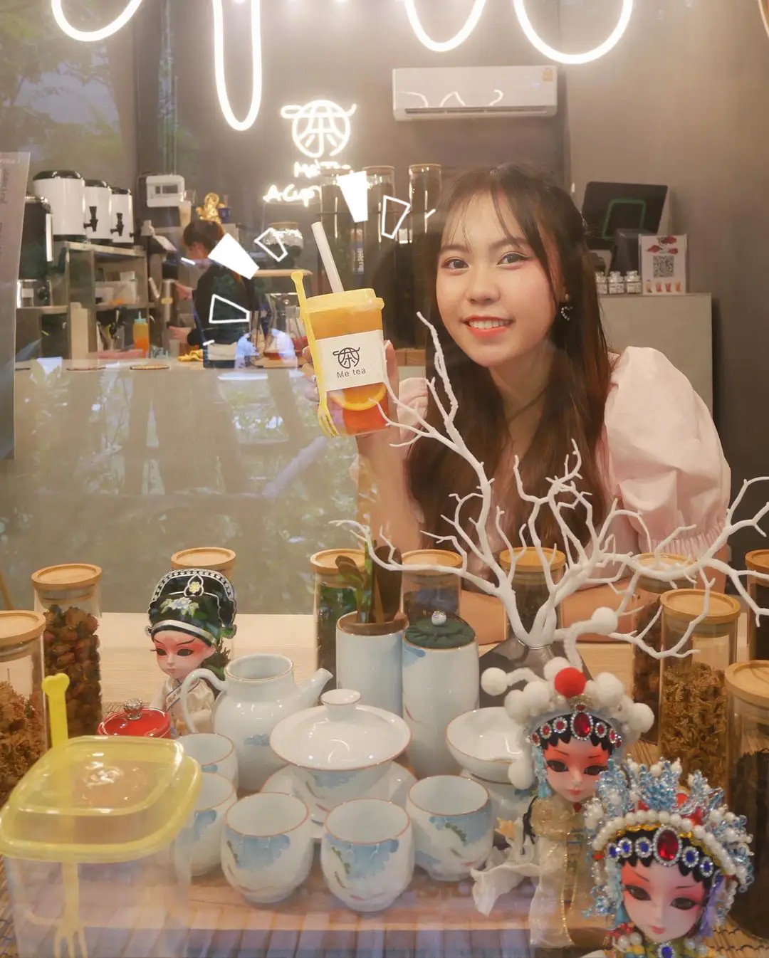 มาลองชาผลไม้ ที่ร้าน Me Tea 🍉🍊🍋 | แกลเลอรีที่โพสต์โดย Namssn | Lemon8