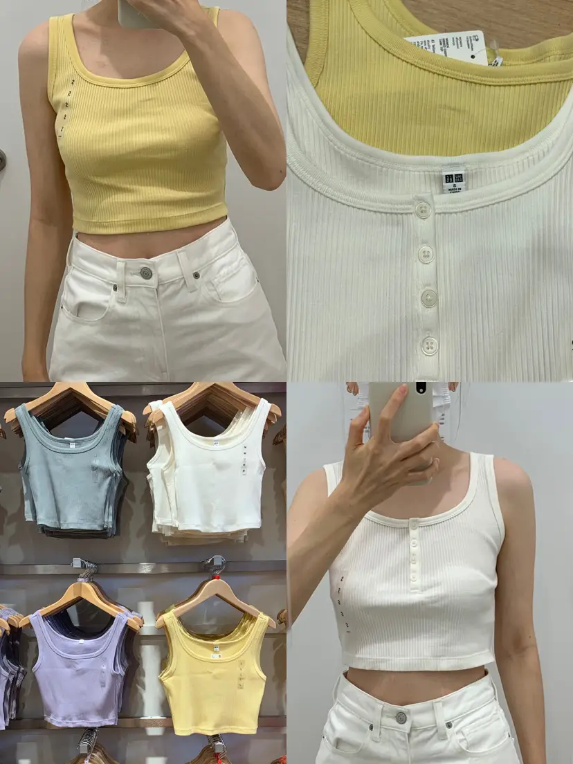 New Generation UNIQLO Tank Top 🌼💛 | Gallery posted by tamjaichunbkk | Lemon8