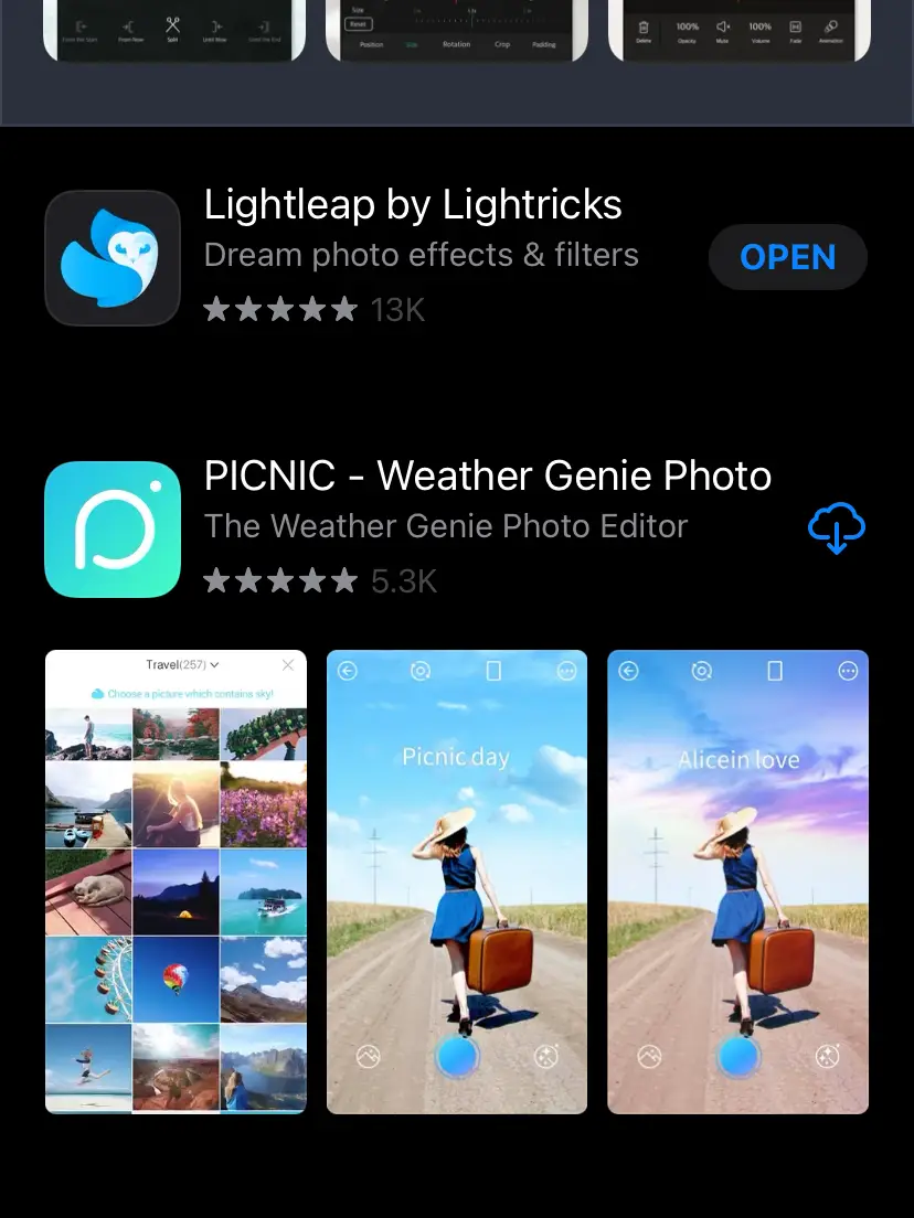 ☁️ เปลี่ยนท้องฟ้าให้สดใสใน 3 วิ | รีวิวแอพ lightleap | แกลเลอรีที่โพสต์โดย อิ่มมาก | Lemon8