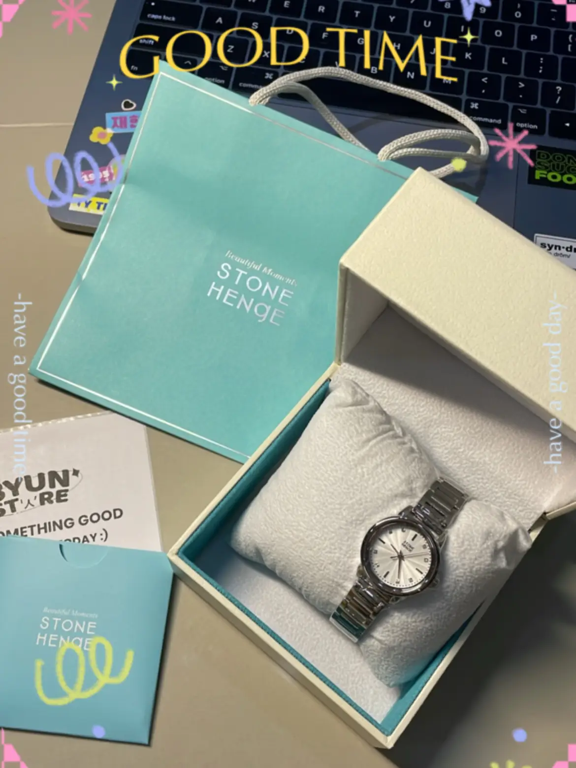 รีวิวนาฬิกา Stonehenge | แกลเลอรีที่โพสต์โดย mink | Lemon8