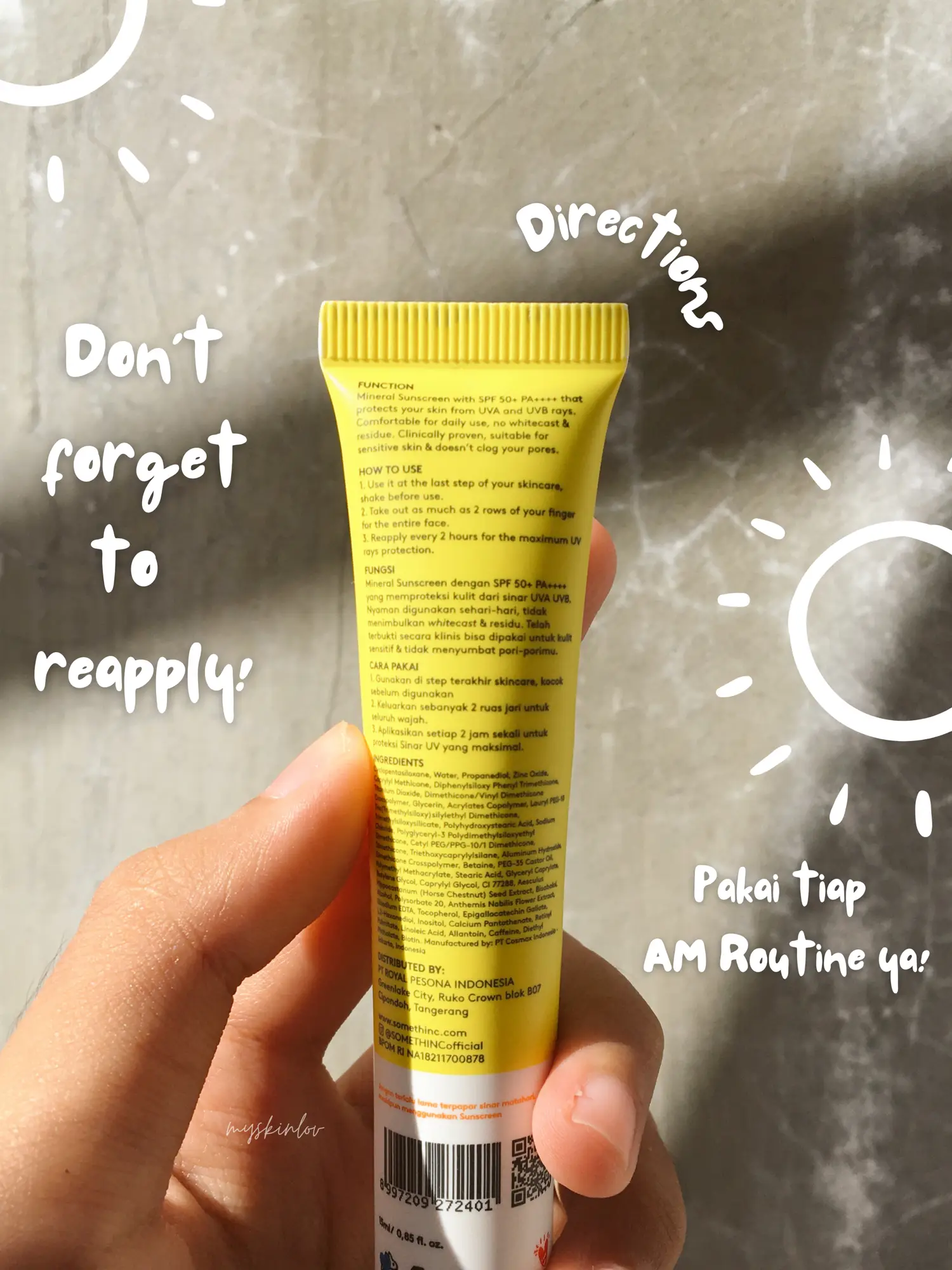 ☀️ Sunscreen 3in1 with Color Corrector and Serum! | Galeri diposting ...