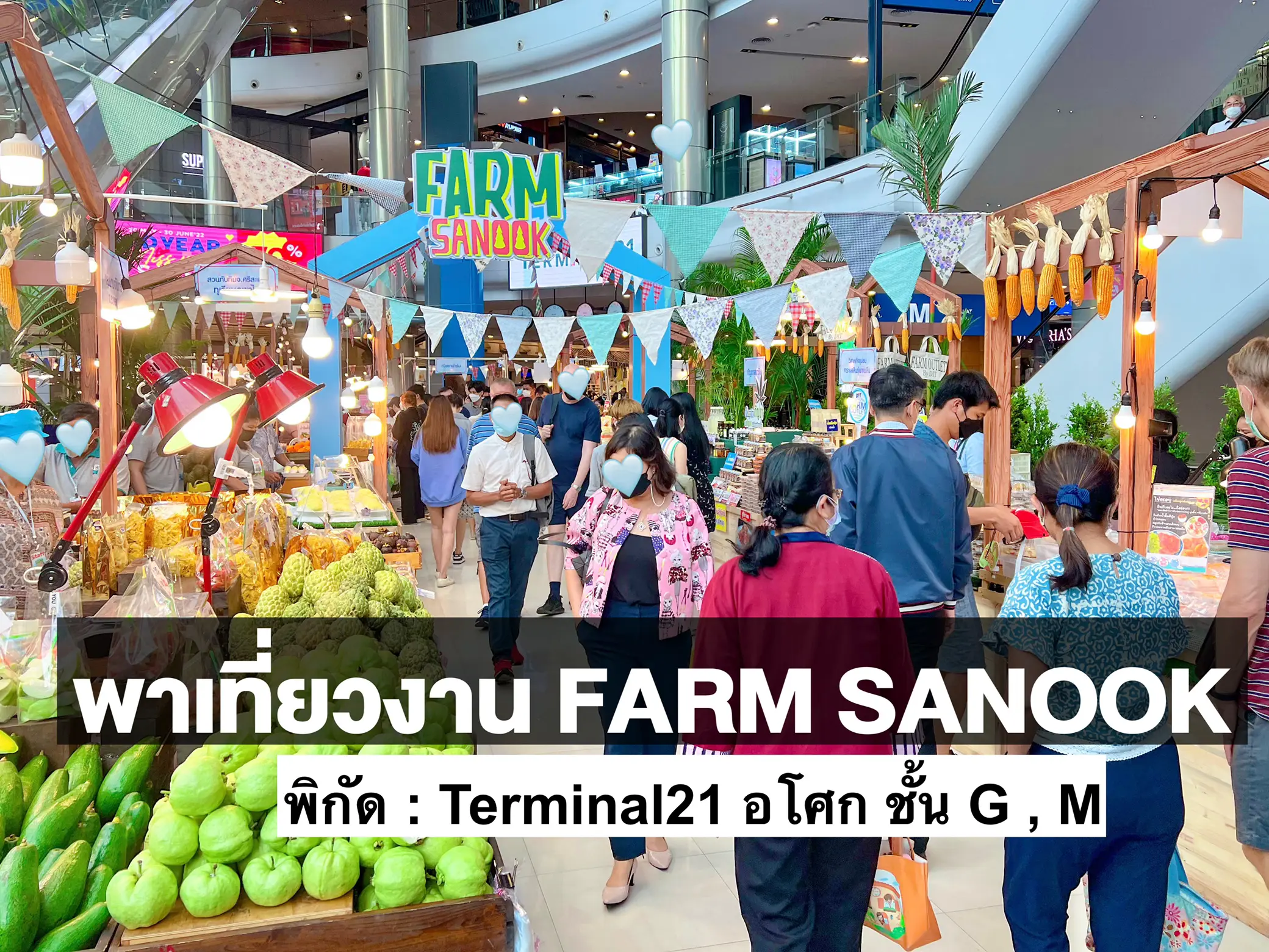 พาเดินเที่ยวงาน Farm Sanook ที่ Terminal 21 Asok 👍🏻 | แกลเลอรีที่โพสต์โดย KP ตะลอนแหลก | Lemon8