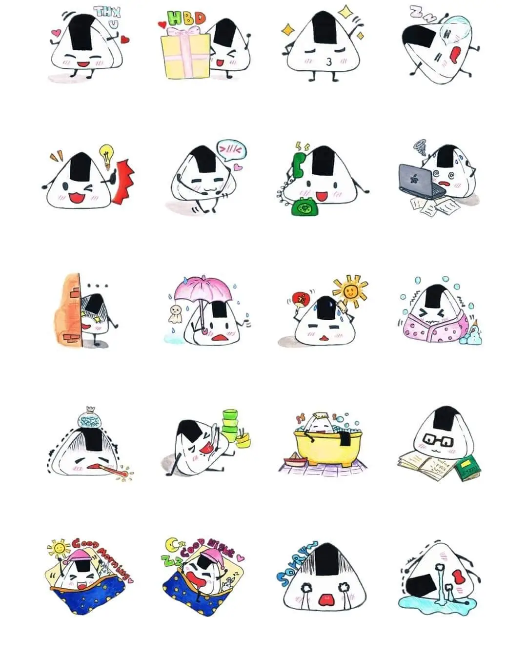 "Nori Head : Daily Life" Sticker Line Cute Cute | แกลเลอรีที่โพสต์โดย ...