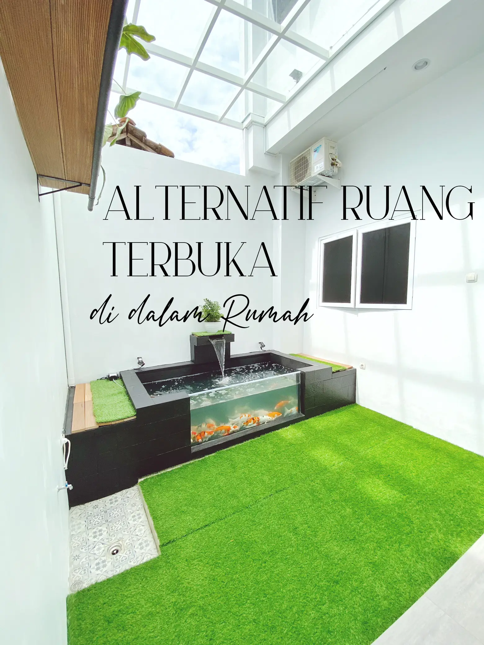 Alternatif Ruang Terbuka di Dalam Rumah | Galeri diposting oleh rumah.mnt | Lemon8