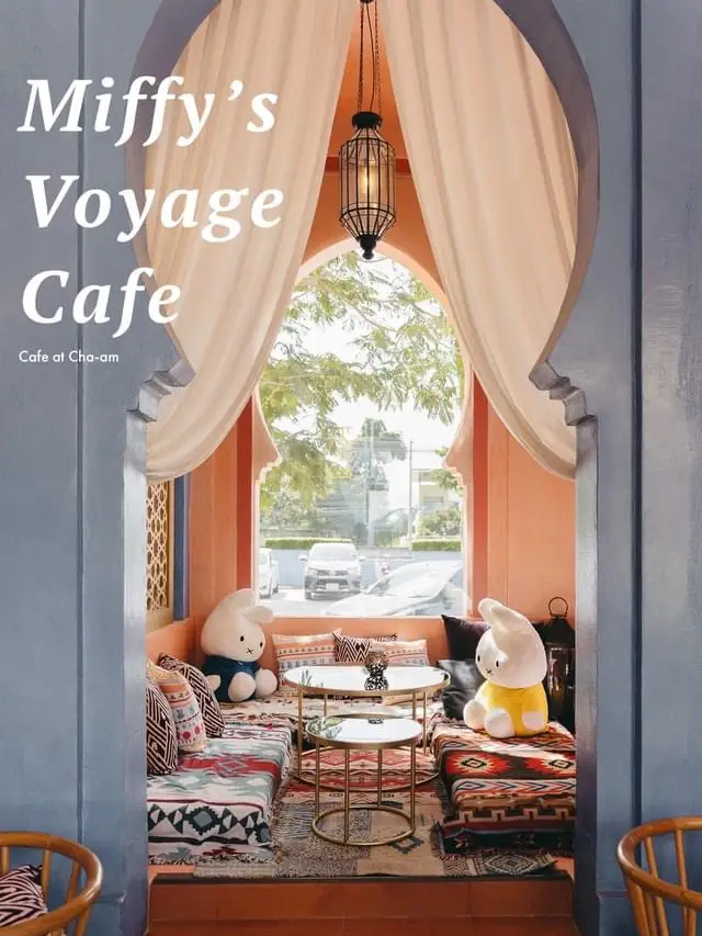 ร้าน Miffy’s Voyage Café น่ารักไม่ไหว | Galeri diposting oleh Rajarat373_ | Lemon8