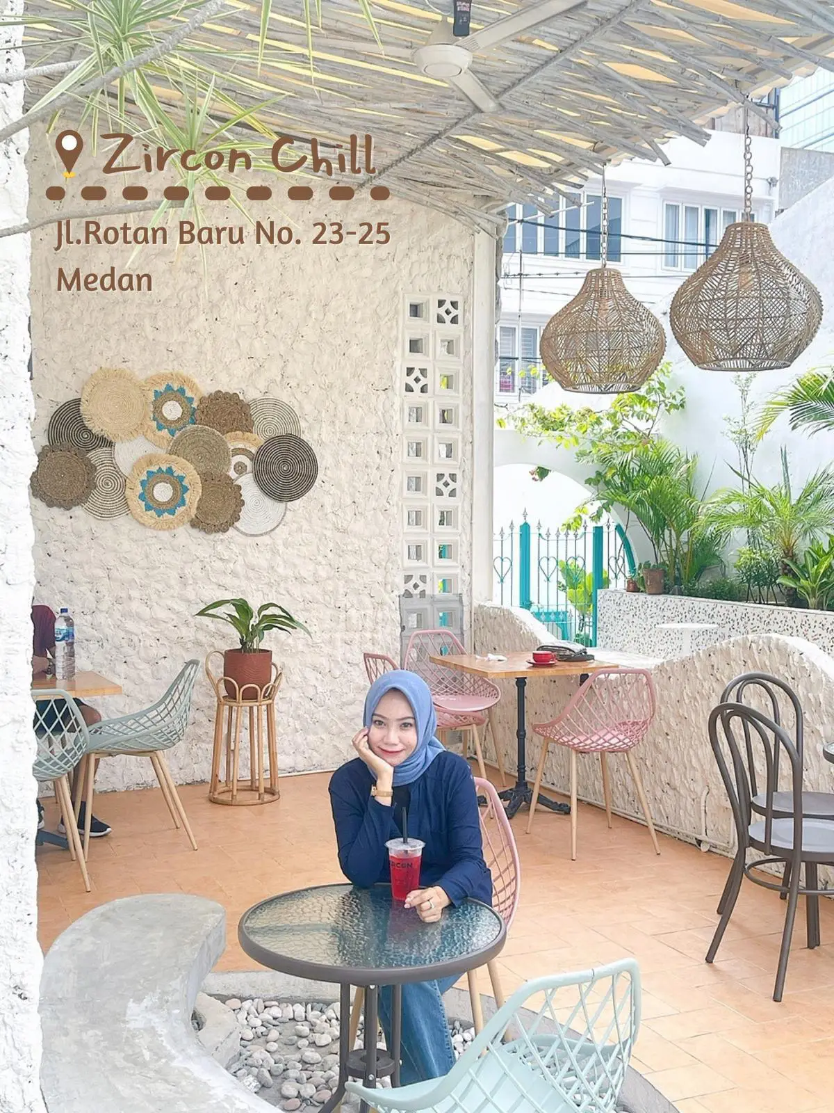 Cafe nuansa tropis di Medan🏝 | Galeri diposting oleh Gladtochill | Lemon8