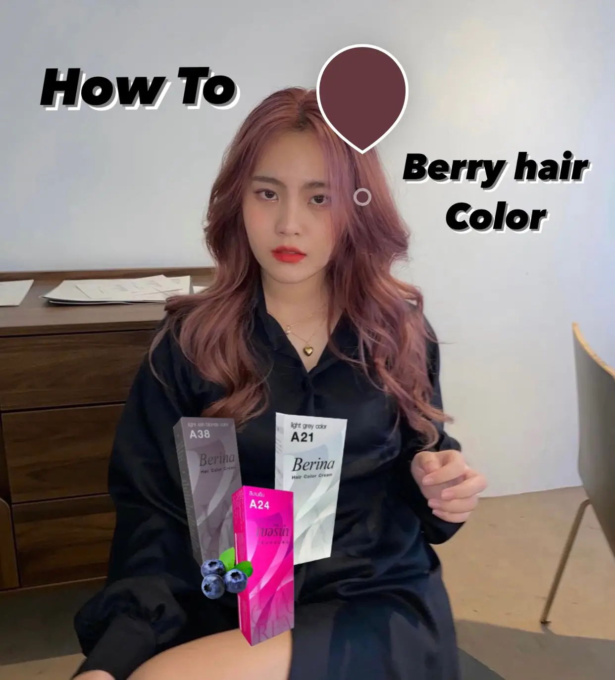 ผมสี Berry ขับผิวที่สุด💗💜 | แกลเลอรีที่โพสต์โดย NanWolffle ♡ | Lemon8