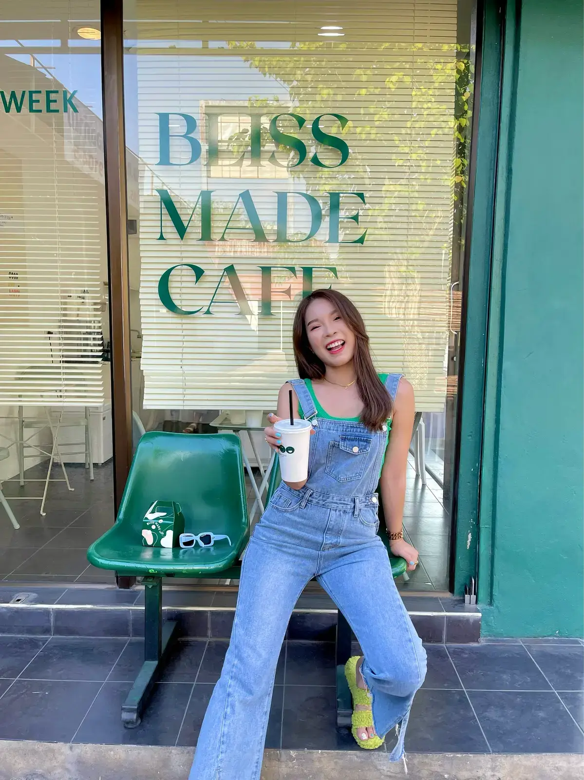 Bliss made cafe คาเฟ่สีเขียว 💚 ย่านบางนา | แกลเลอรีที่โพสต์โดย oomaimmm ...