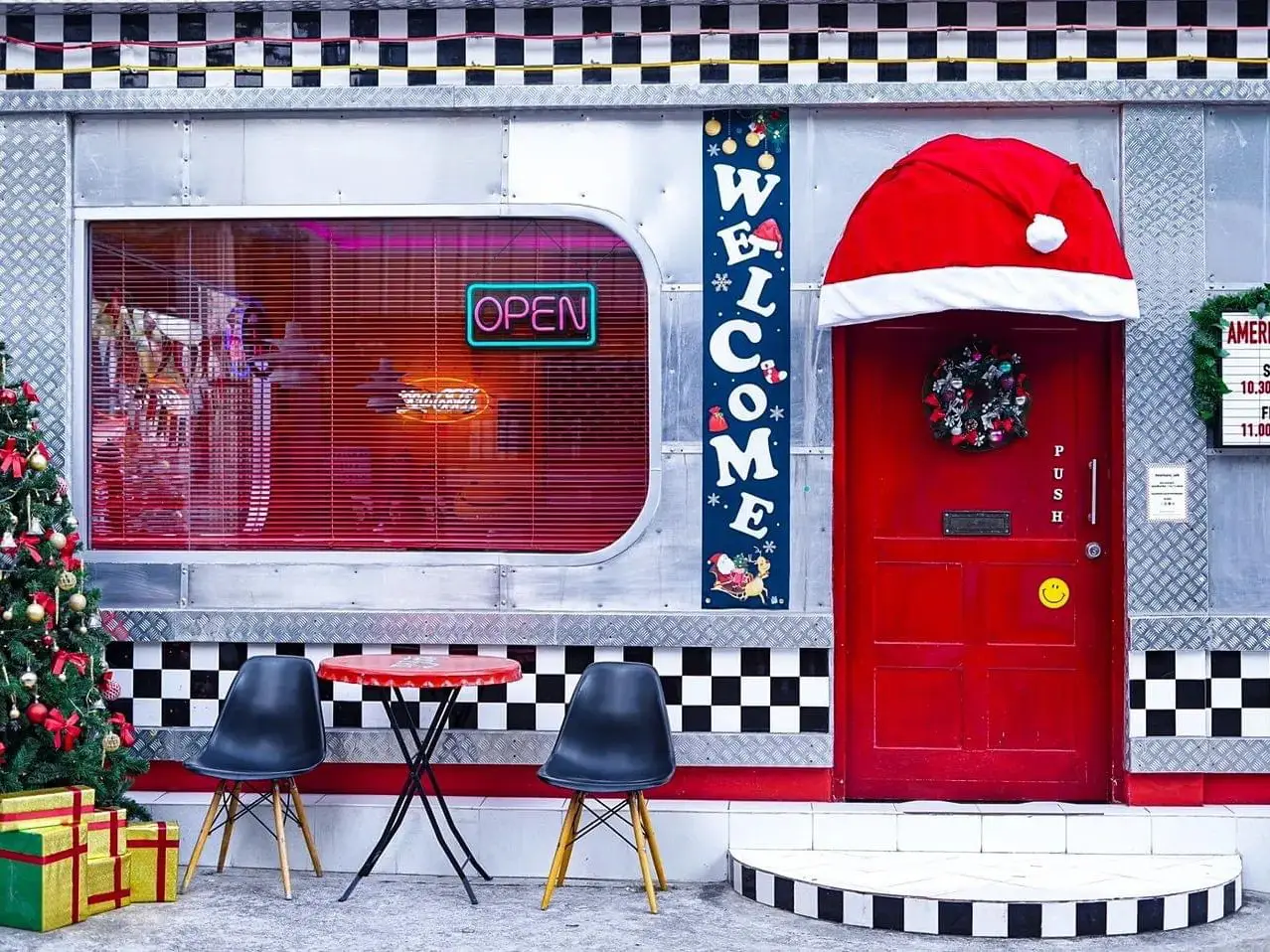 คาเฟ่ ย่านจรัญ13 สไตล์อเมริกัน 90 | แกลเลอรีที่โพสต์โดย Tg_nst | Lemon8