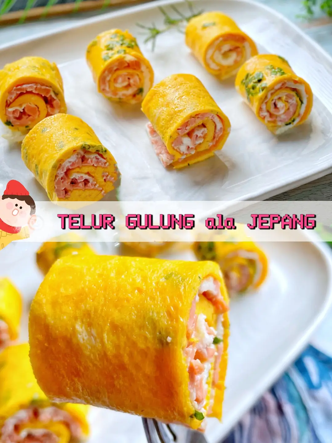 😋TELUR GULUNG ALA JEPANG😳🇯🇵 | Galeri diposting oleh sherlymrc | Lemon8