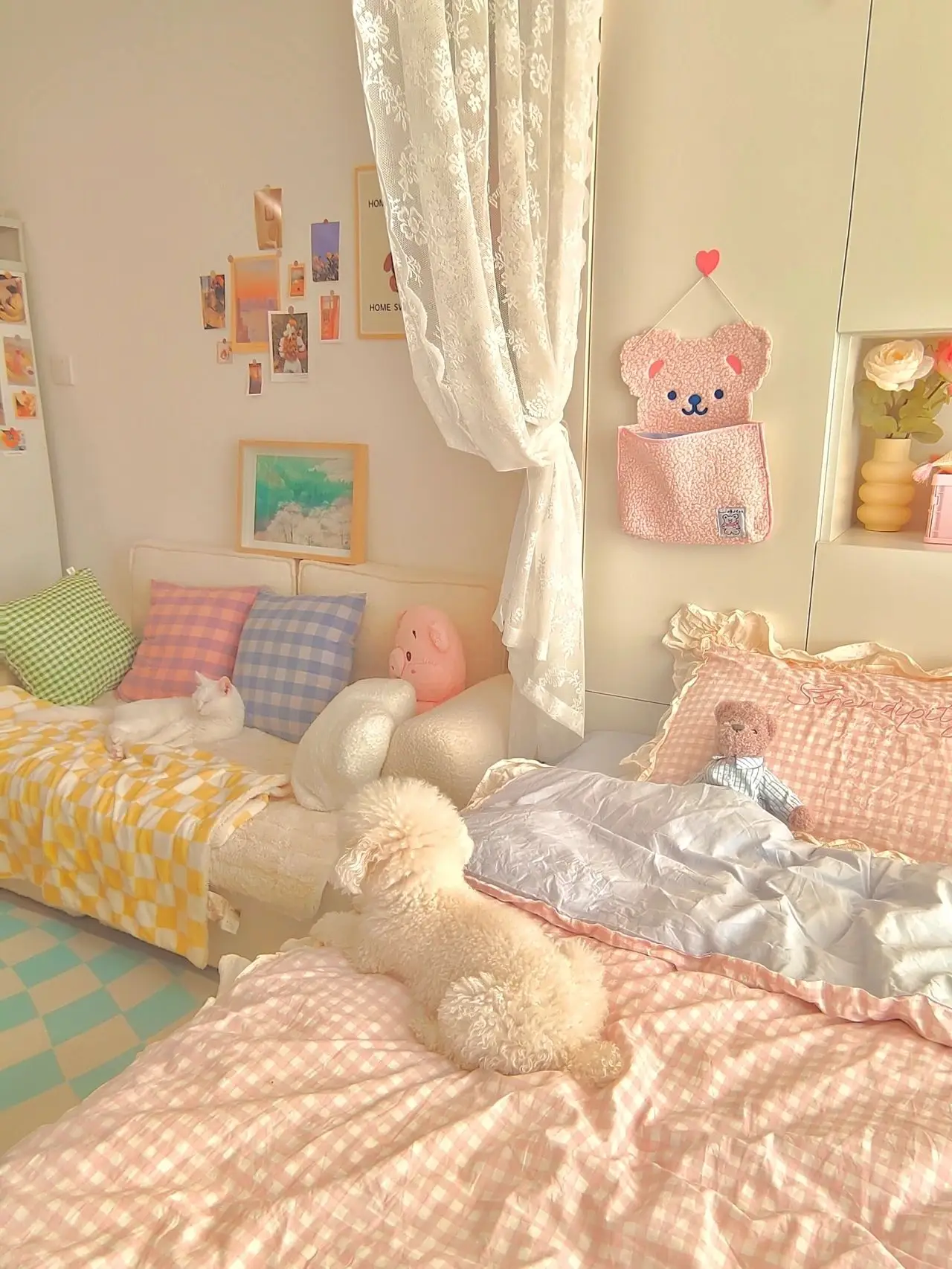 เปลี่ยนห้องเล็กๆเป็นห้องเจ้าหญิง👸 แกลเลอรีที่โพสต์โดย Coziieideahome