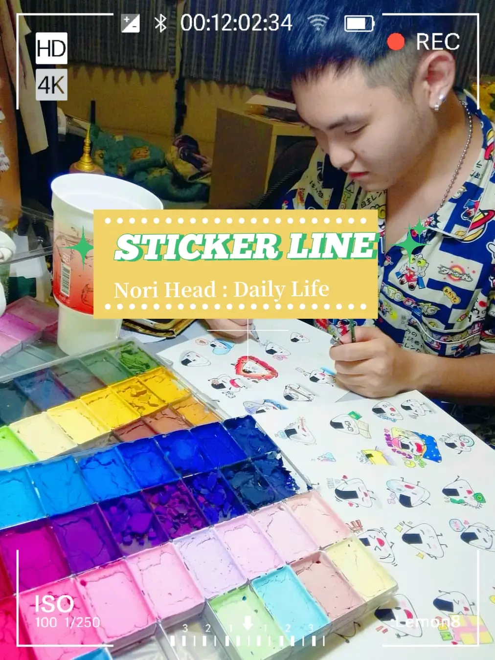 "Nori Head : Daily Life" Sticker Line Cute Cute | แกลเลอรีที่โพสต์โดย ...