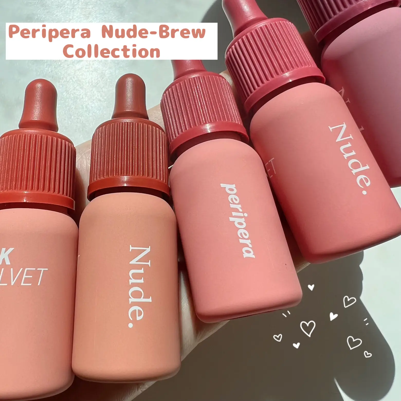Peripera คอลใหม่สีโทนนู้ด น่ารักมาก ˃ ⤙ ˂ | แกลเลอรีที่โพสต์โดย Songje🥨 ...