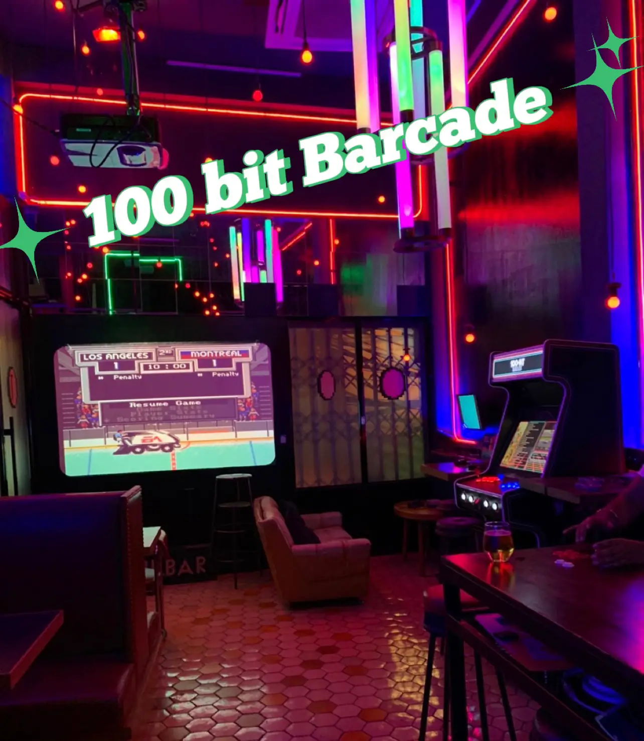 บาร์เกมส์เปิดใหม่ย่านเจริญกรุง 🎮🍻 | แกลเลอรีที่โพสต์โดย frnfernnn_ | Lemon8