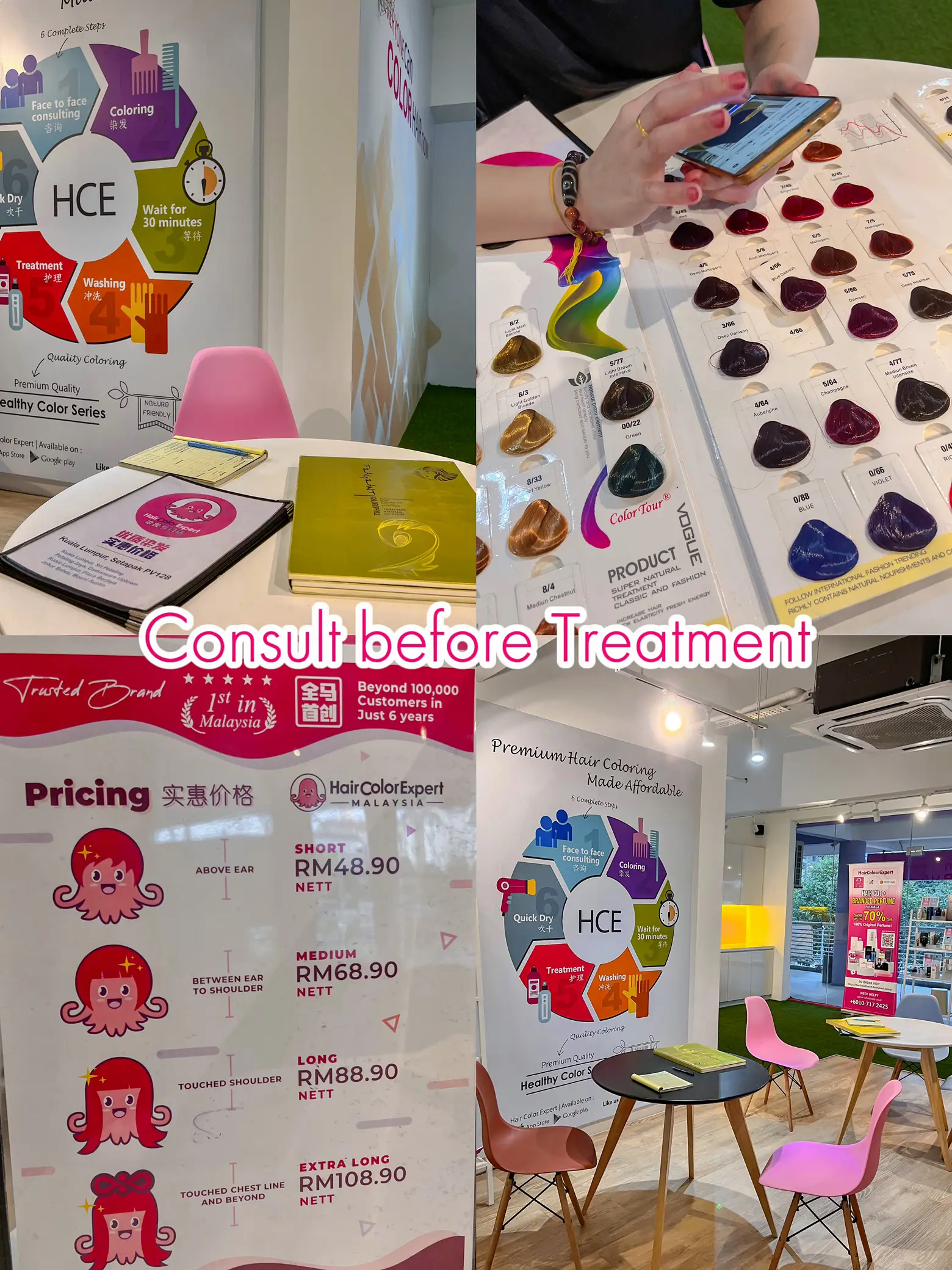 One Hair Design Center Price List - Carian Lemon8