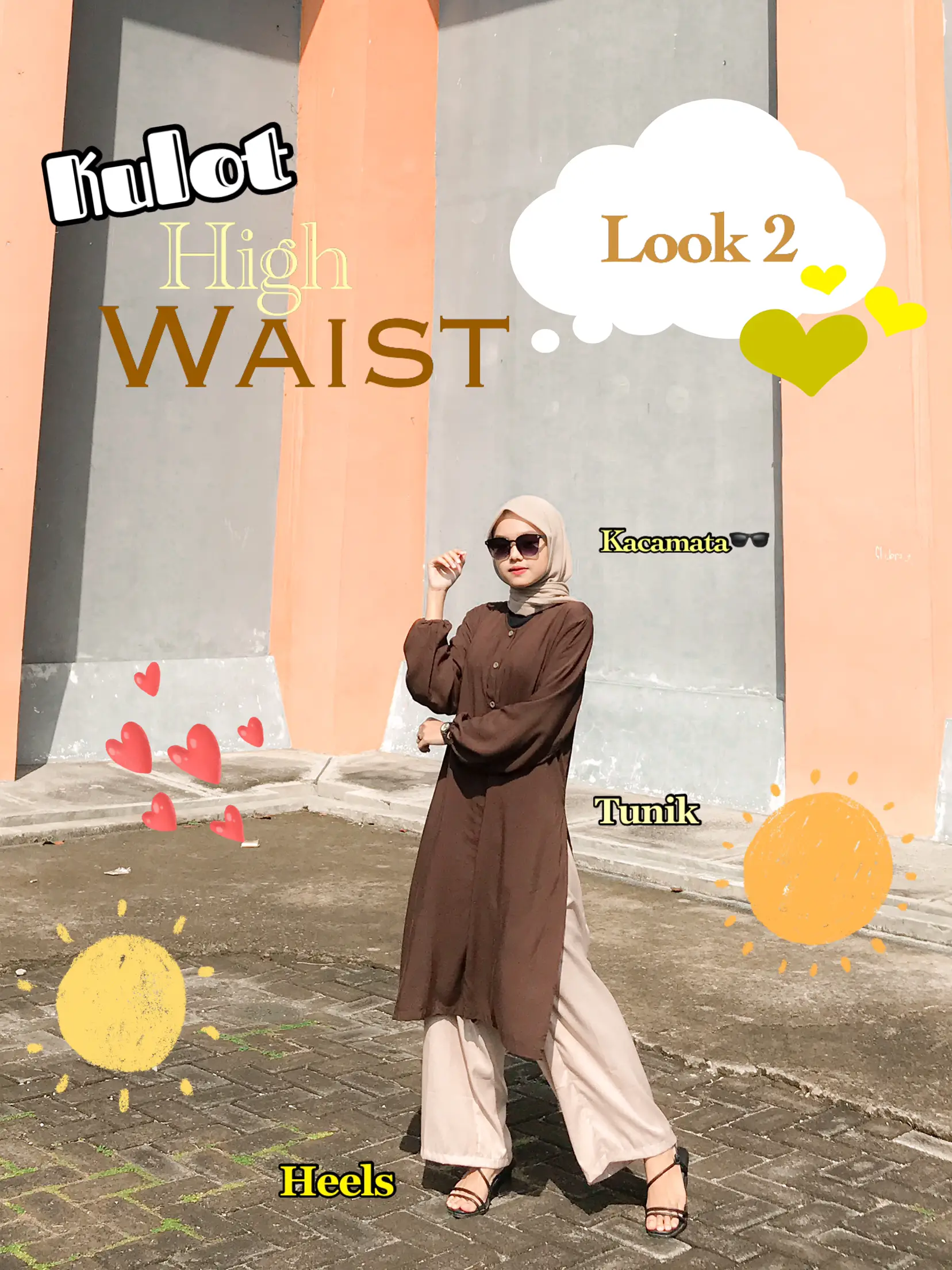 “Outfit Ideas with Kulot High Waist”👖 | แกลเลอรีที่โพสต์โดย Mutiara Ayu ...