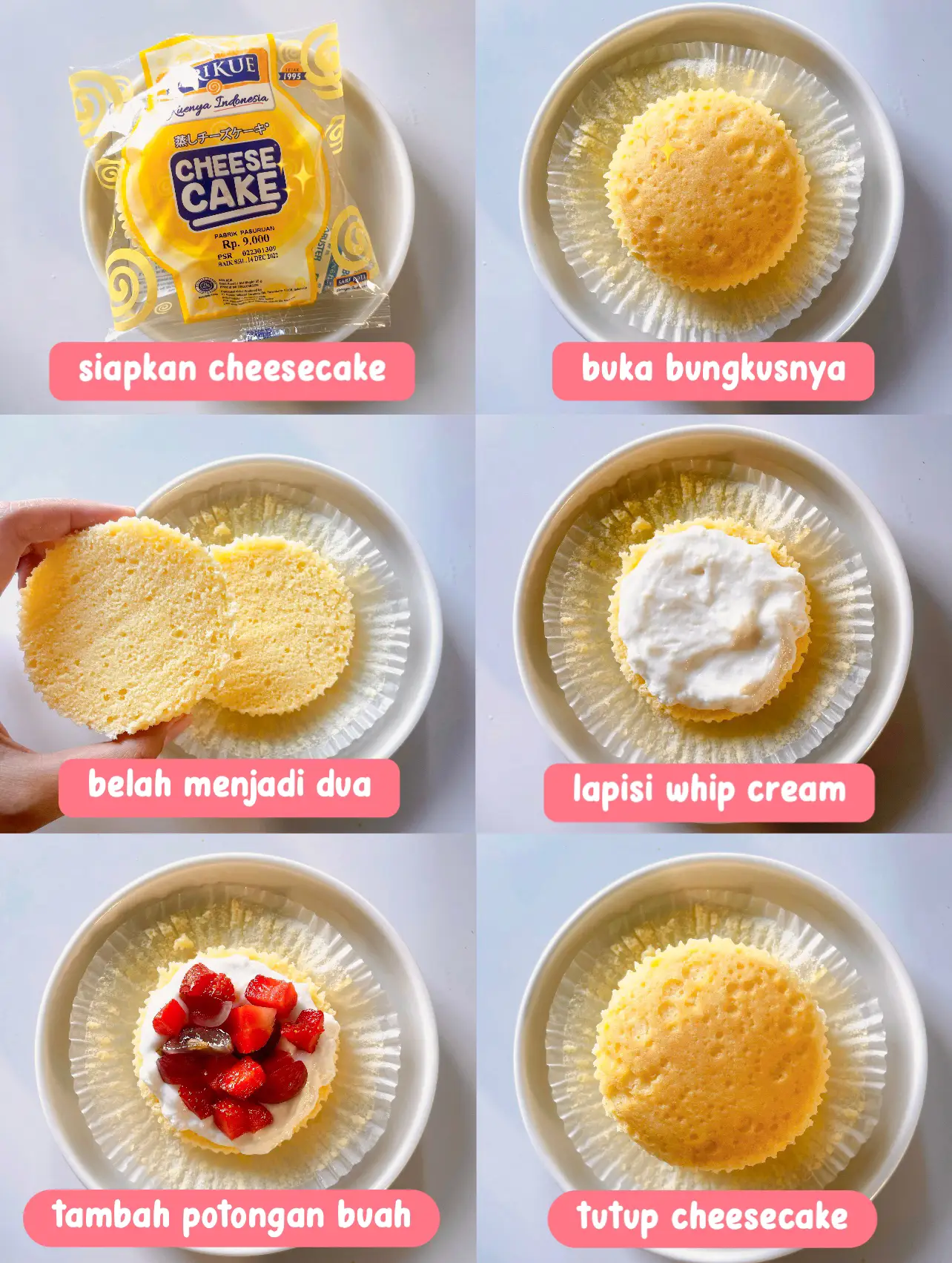 BIKIN DESSERT TIGA BAHAN : FRUIT CHEESECAKE 🍓🍰 | Galeri diposting oleh ...