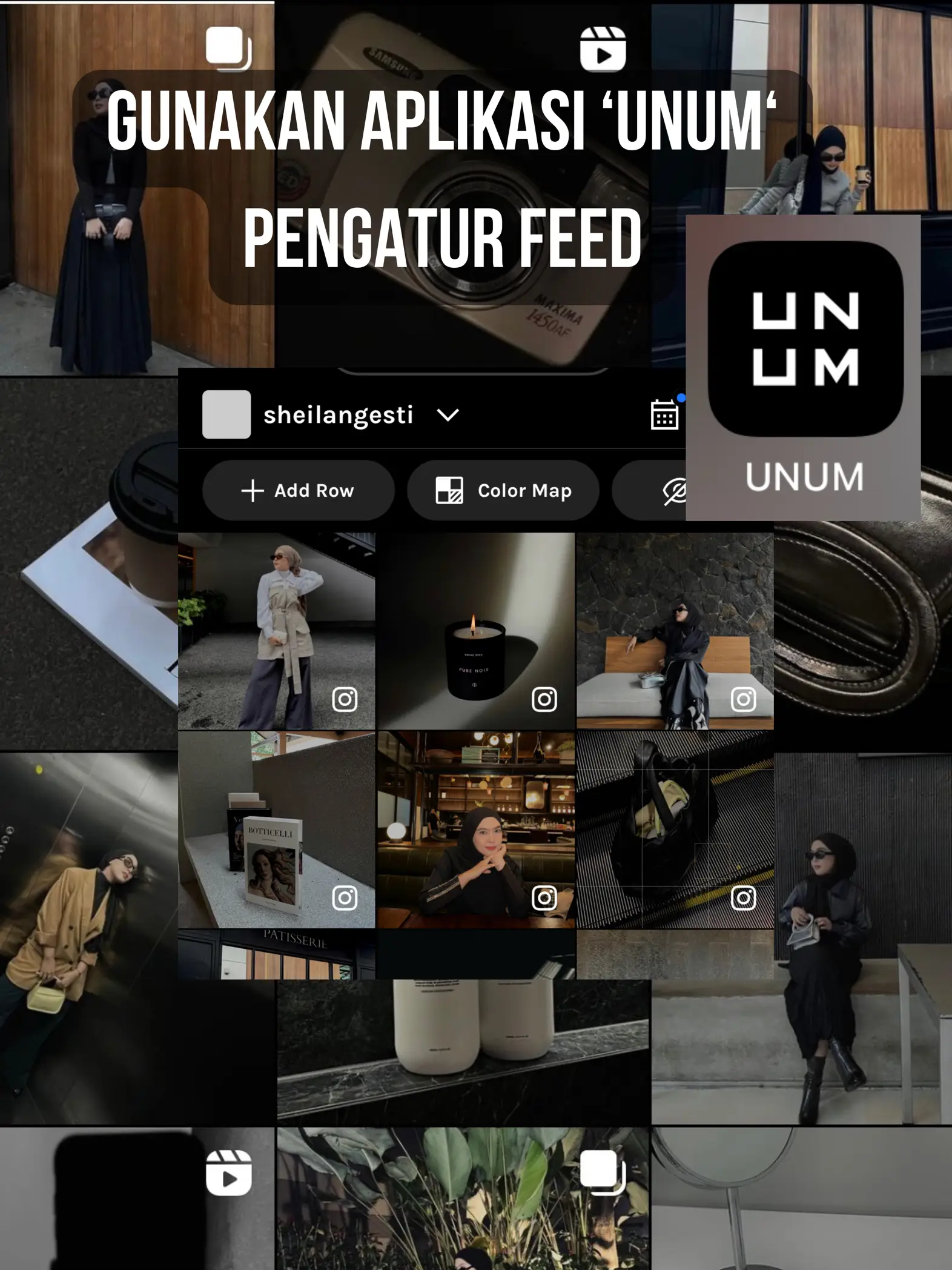 CARA MEMBUAT INSTAGRAM MU AESTHETIC! 😍 | Galeri diposting oleh Sheila Angesti | Lemon8