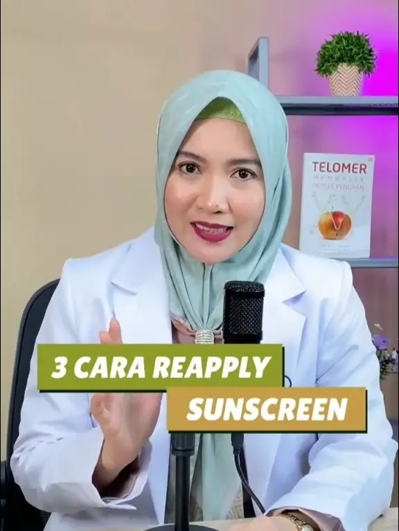 [SAVE & SHARE] 3 cara reapply sunscreen | Video dipublikasikan oleh dr. IMA | Lemon8