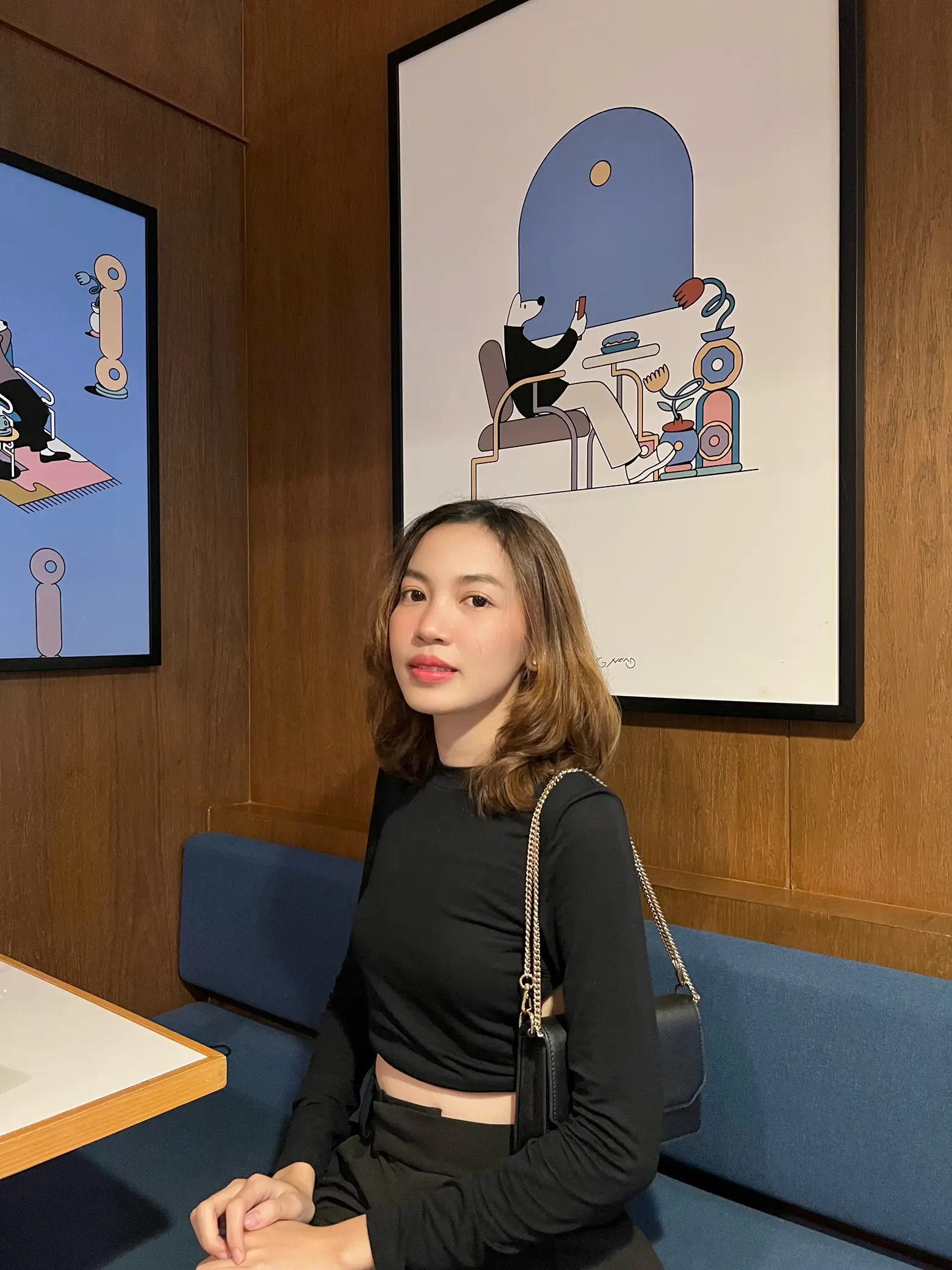 All Black Outfit 🖤 | แกลเลอรีที่โพสต์โดย aaumssm | Lemon8