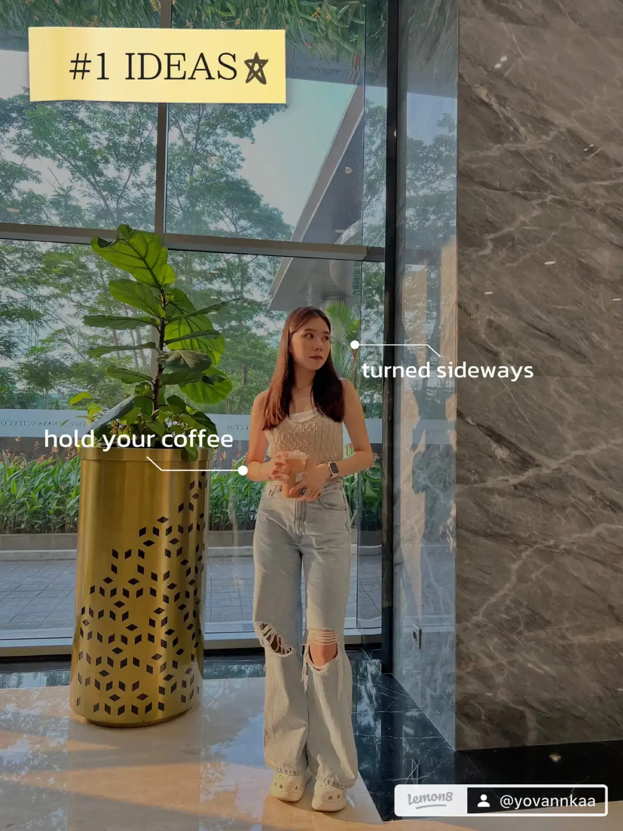 EFFORTLESS POSE for YOUR BEST OOTD! 💗🔥 | Galeri diposting oleh vankaaaa | Lemon8